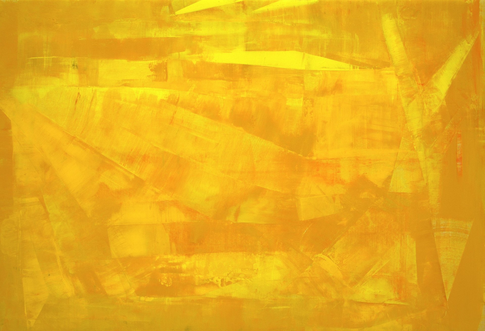 Gold is All What We Need Painting by Mansur Boybekov