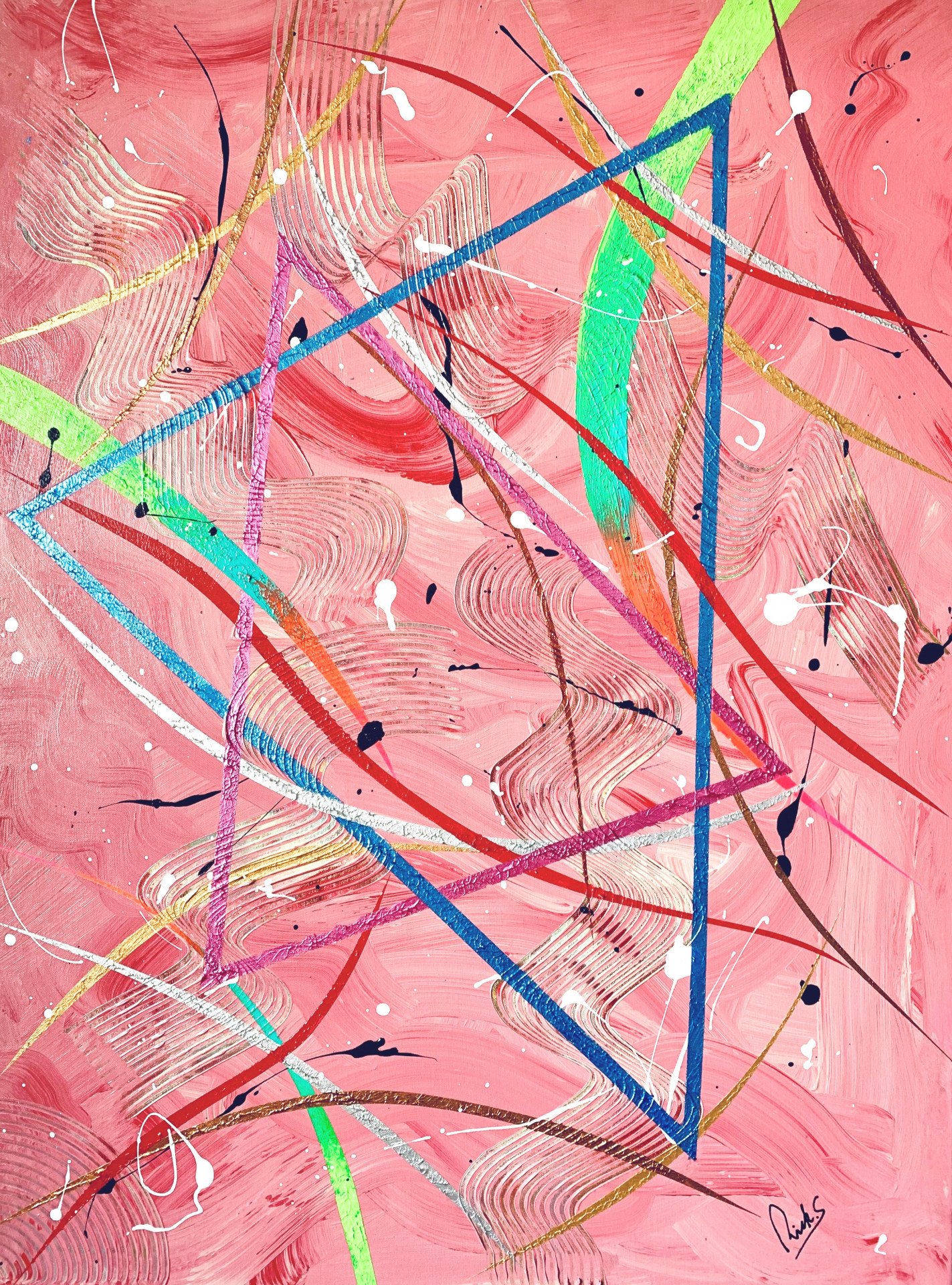 HAPPY DAZE Painting by Rick Smith - Jose Art Gallery