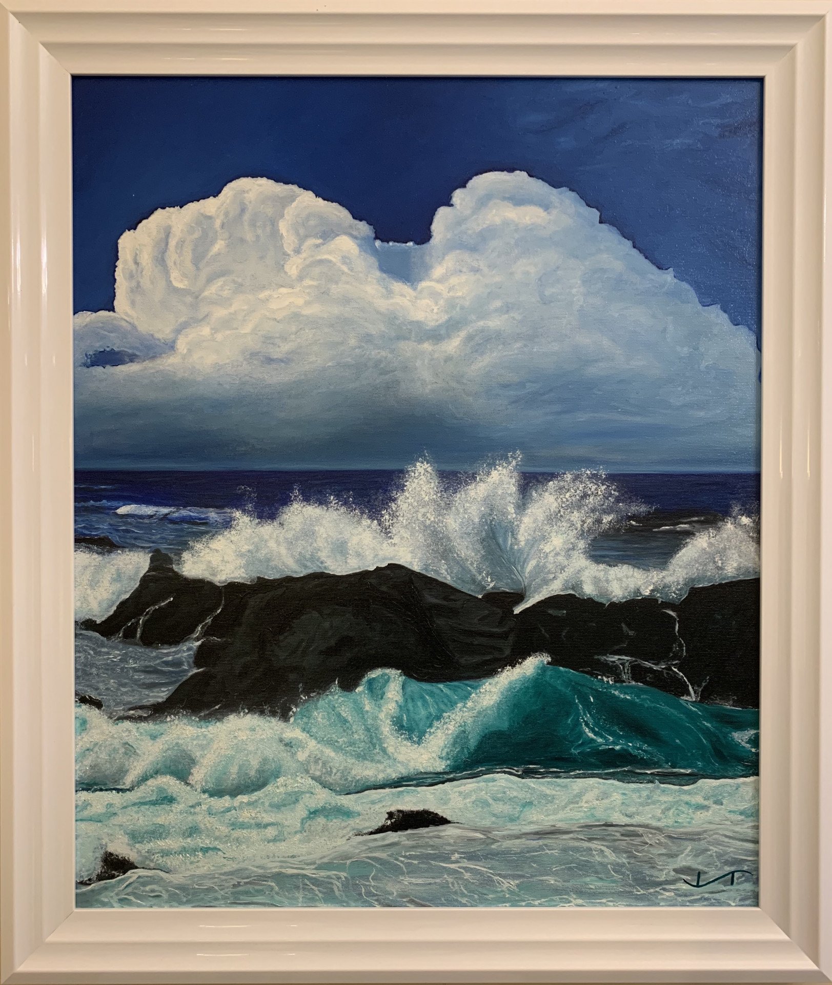 Exciting Sea Painting by Iryna Yakovenko - Jose Art Gallery