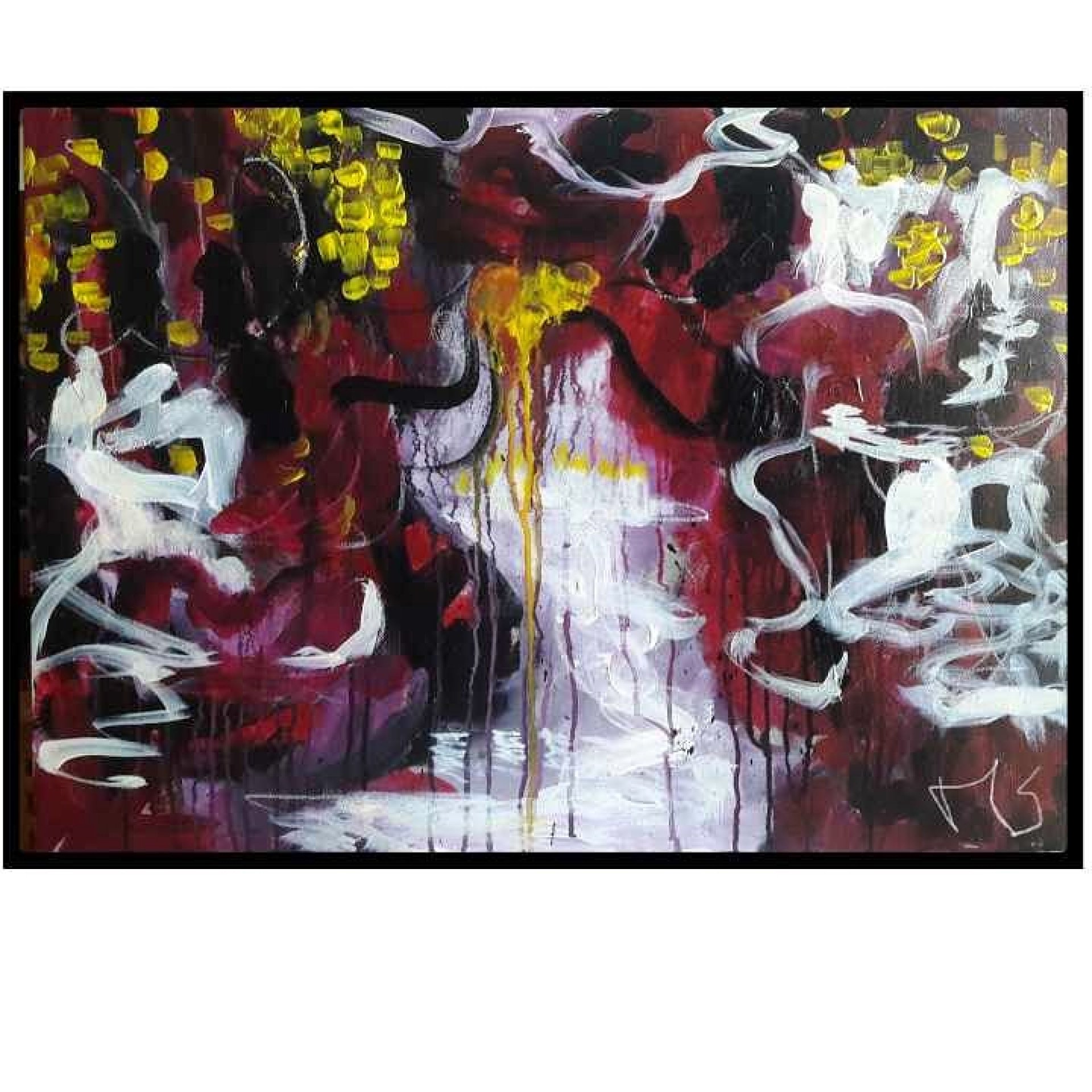 BOOGIE STREET Painting by Mafy Signo - Jose Art Gallery