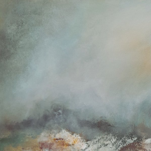 Winter Solstice Painting by Roser JB - Jose Art Gallery