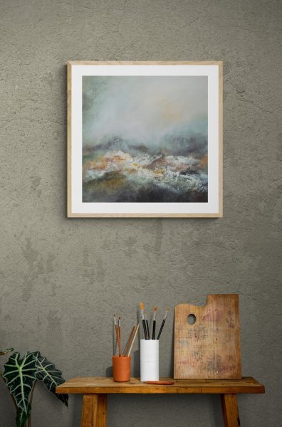 Winter Solstice Painting by Roser JB - Jose Art Gallery