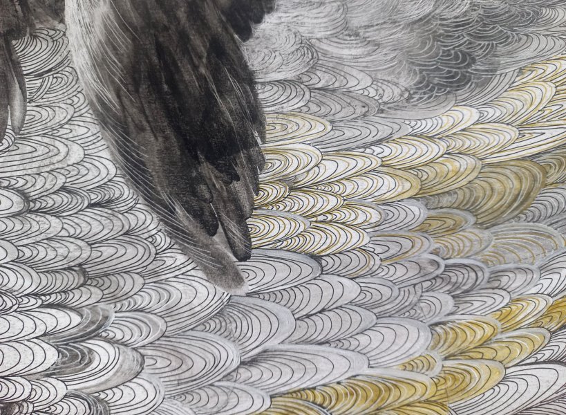 Form of Liberation Drawing - Lana Korolievskaia