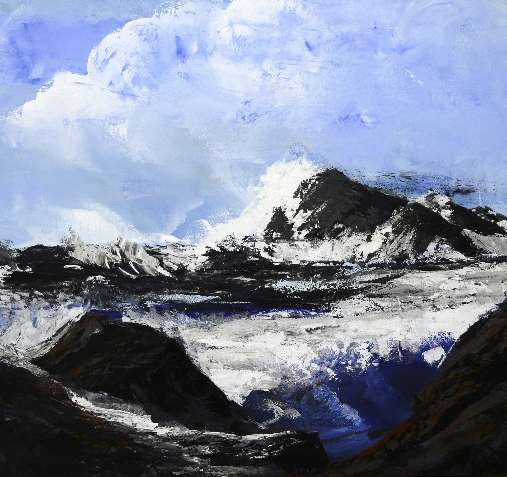 Top of success Painting by Mansur Boybekov