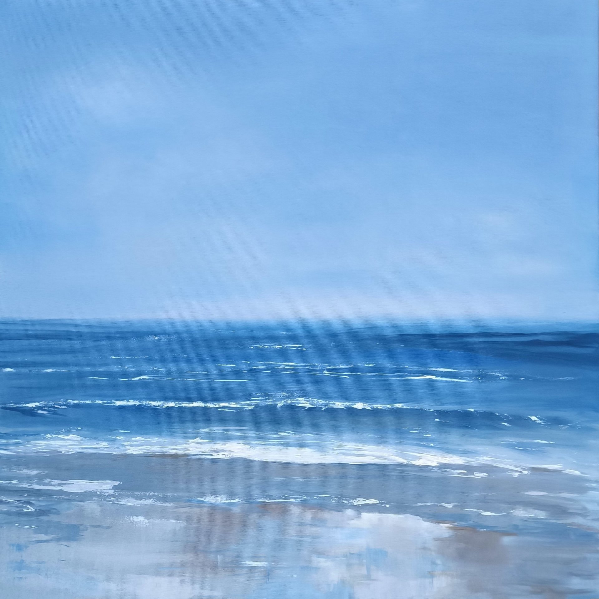 Ocean Breeze No. 2 Painting by Yani Ray - Jose Art Gallery