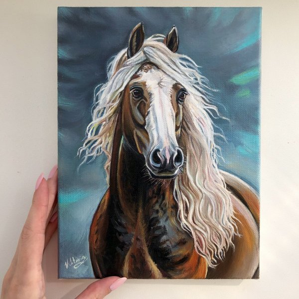 Saoboda: Symbol of Freedom and Strength Painting by Viktoryia Lautsevich