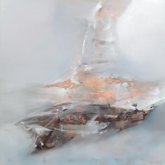 Cycle of remembering Painting by Kloska Ovidiu
