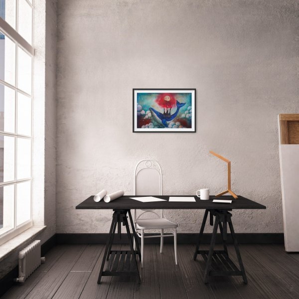 The Quiet Voyage Painting by Evgenia Smirnova