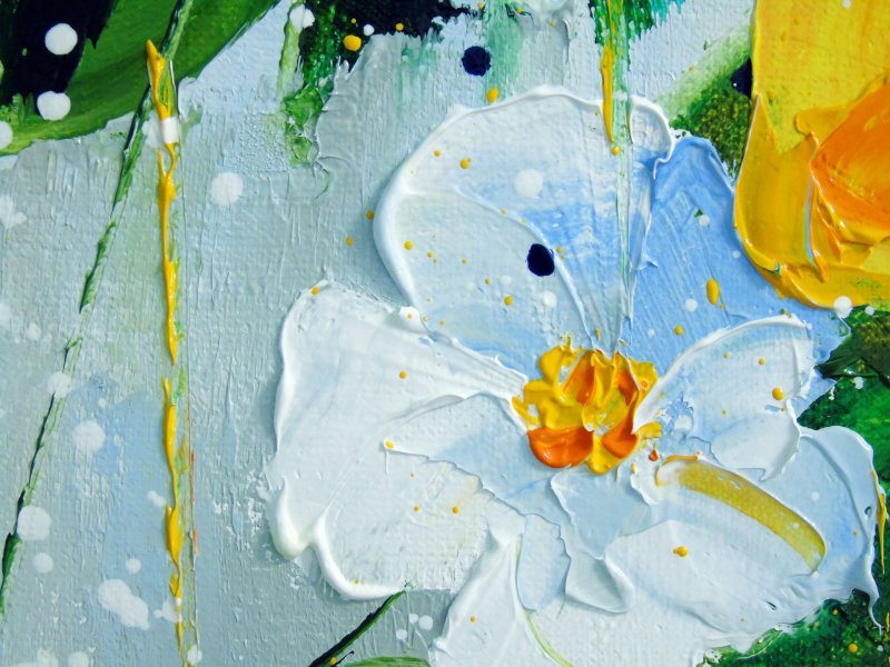 Lemon Flow Painting by Olha Darchuk - Jose Art Gallery