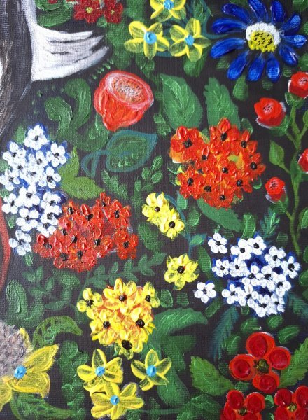 The Shield of Bucha 22 Painting by Tanya Leschan