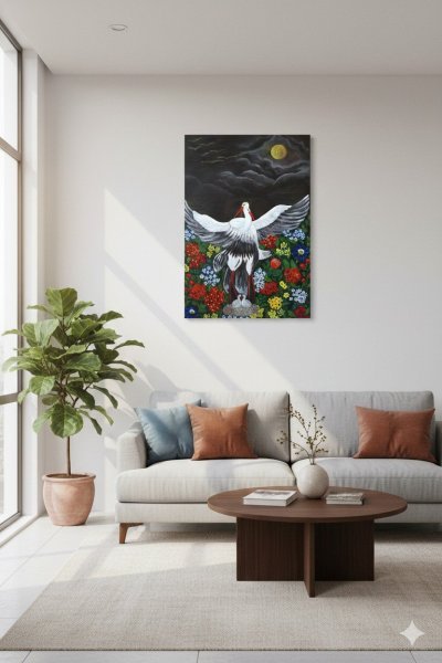 The Shield of Bucha 22 Painting by Tanya Leschan