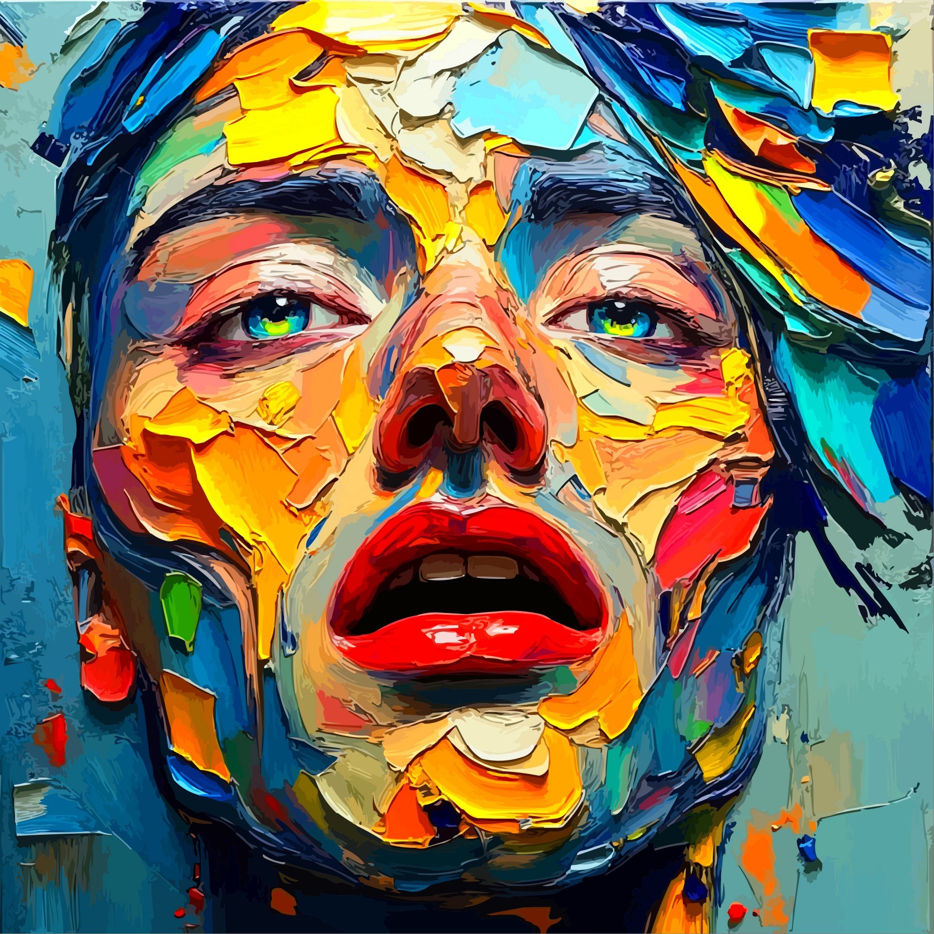 Awakened Gaze Digital Art - Viktor Levchenko