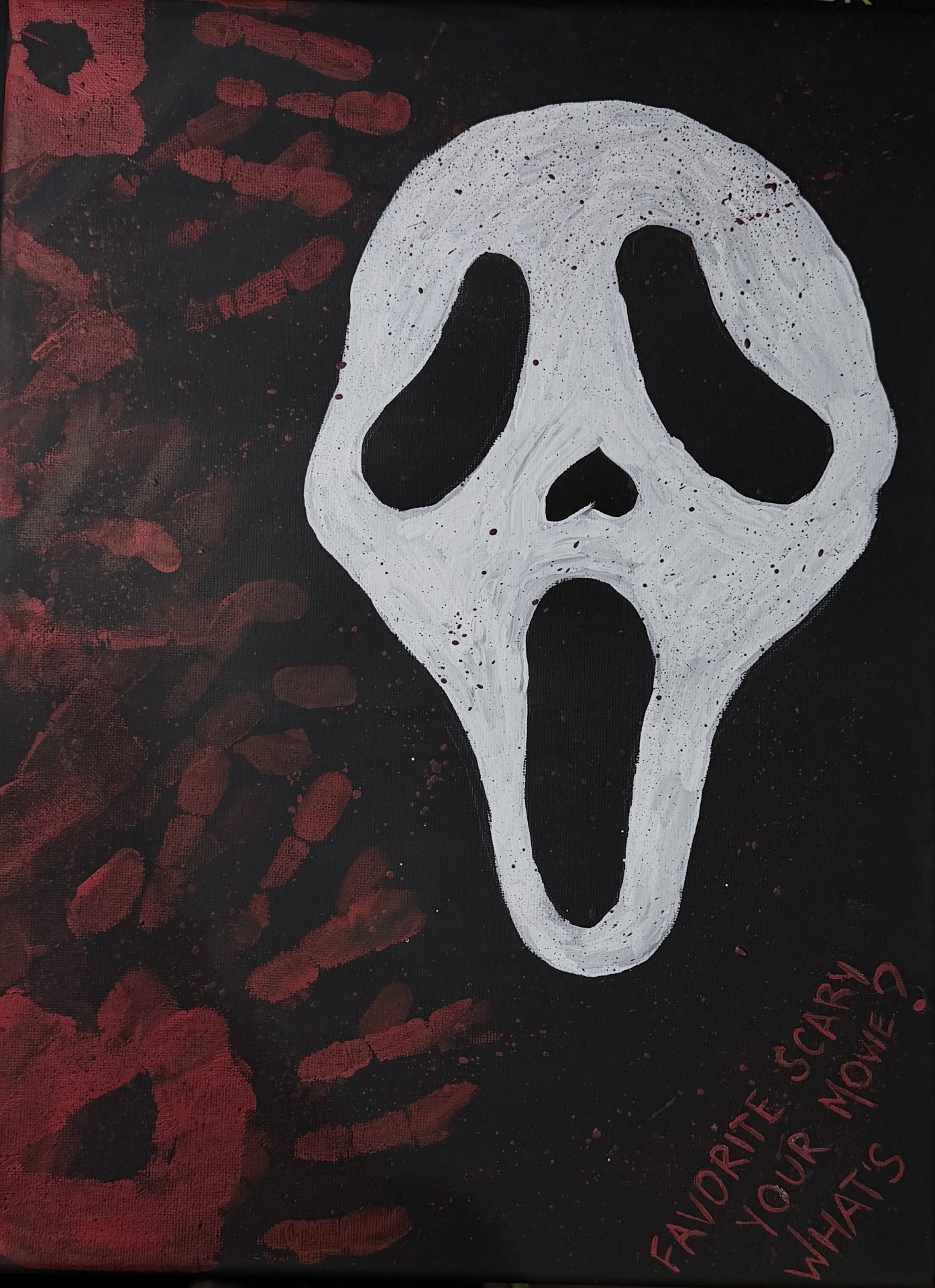 Ghostface Painting by Essence - Jose Art Gallery