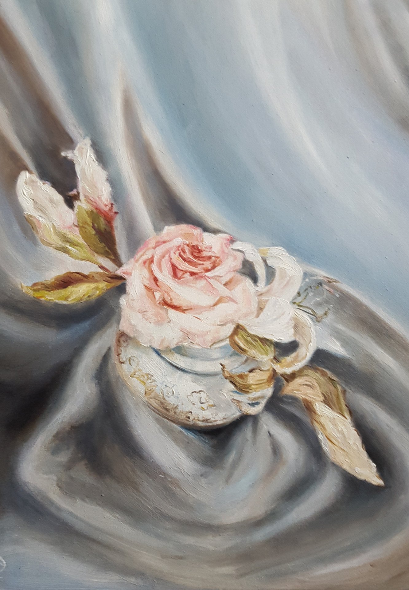 Rose Painting by Natali Diduh - Jose Art Gallery