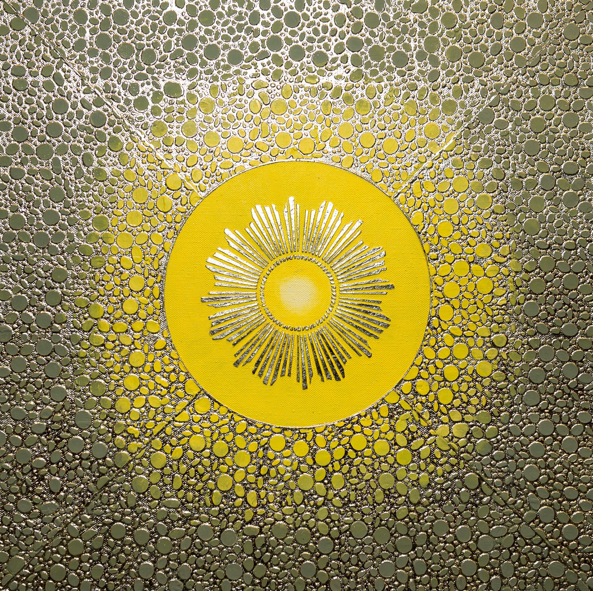 Money mandala Painting by Larisa Ruy - Jose Art Gallery