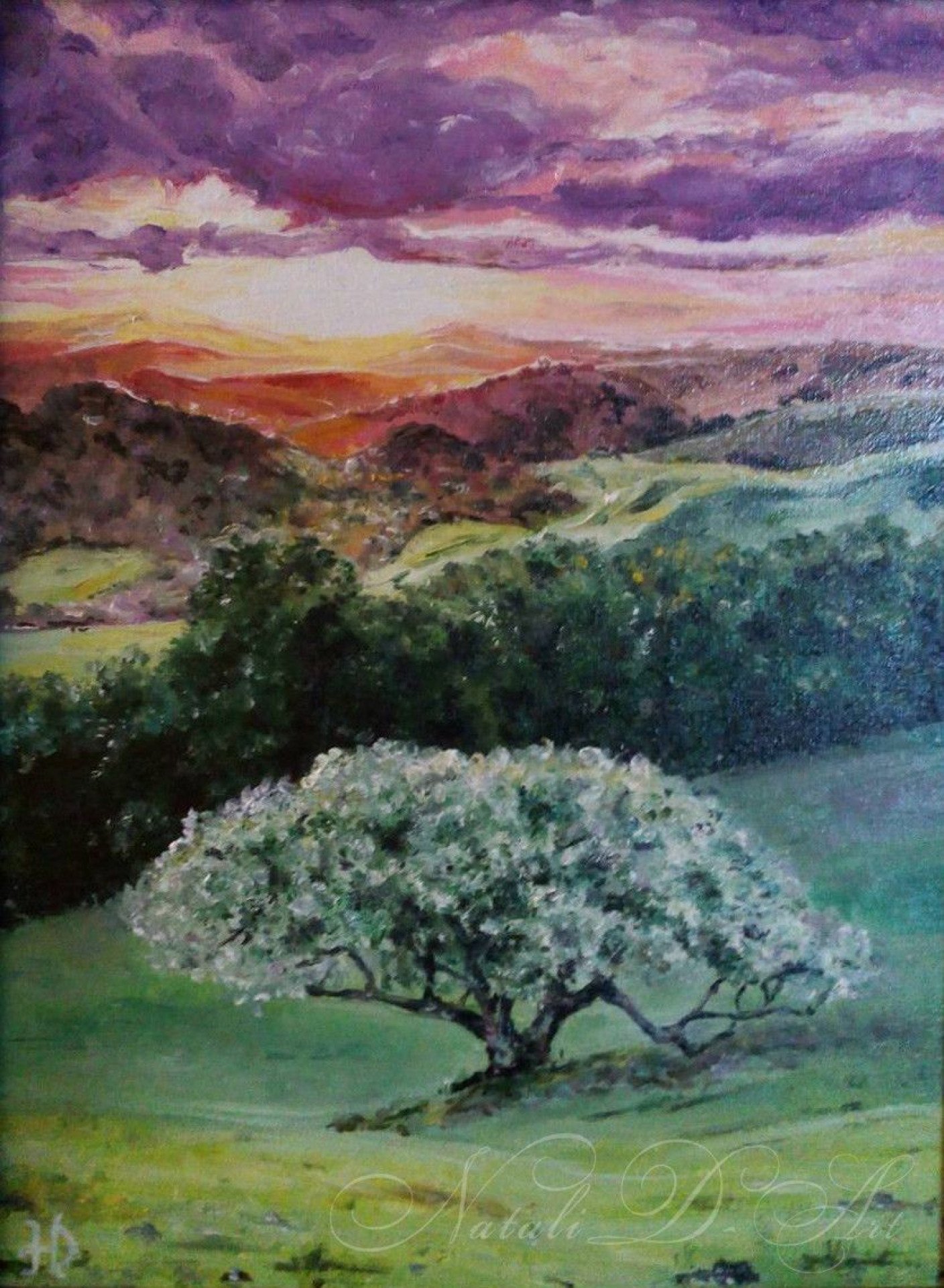 Paradise apple Painting by Natali Diduh - Jose Art Gallery