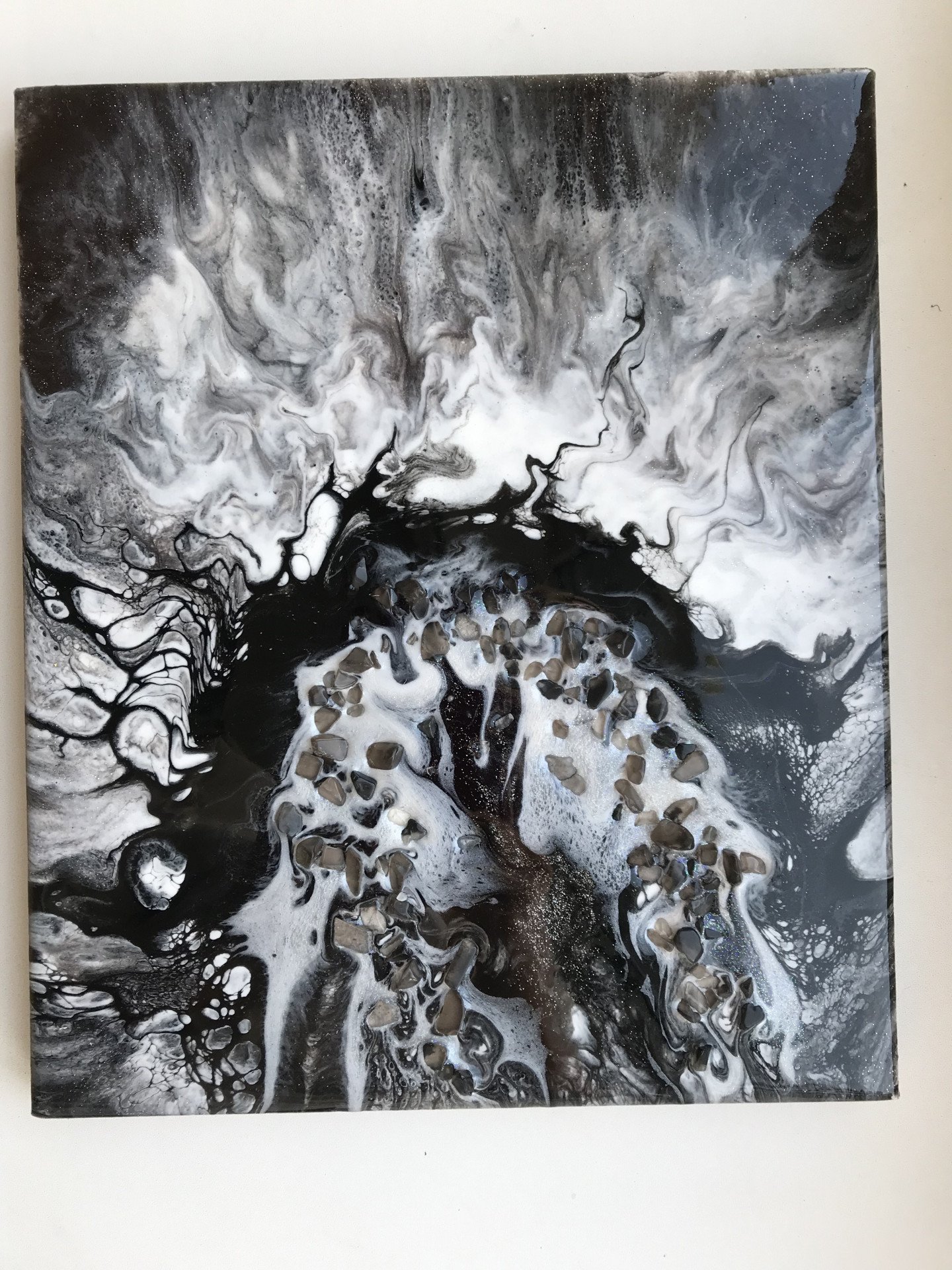 Ghost veil Painting by Iuliia Dudchenko - Jose Art Gallery