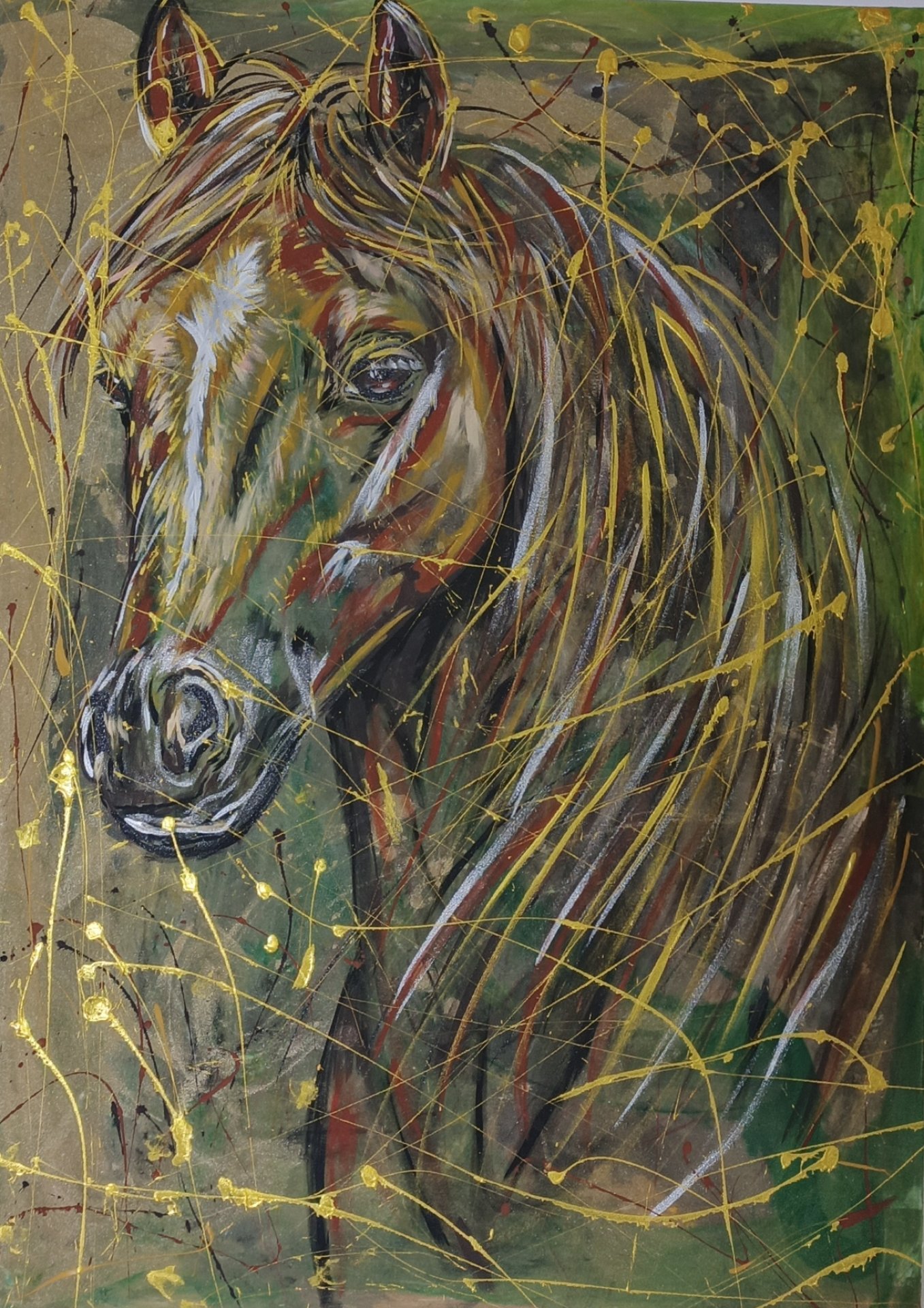 Sovereign Painting by hugo bonilla - Jose Art Gallery
