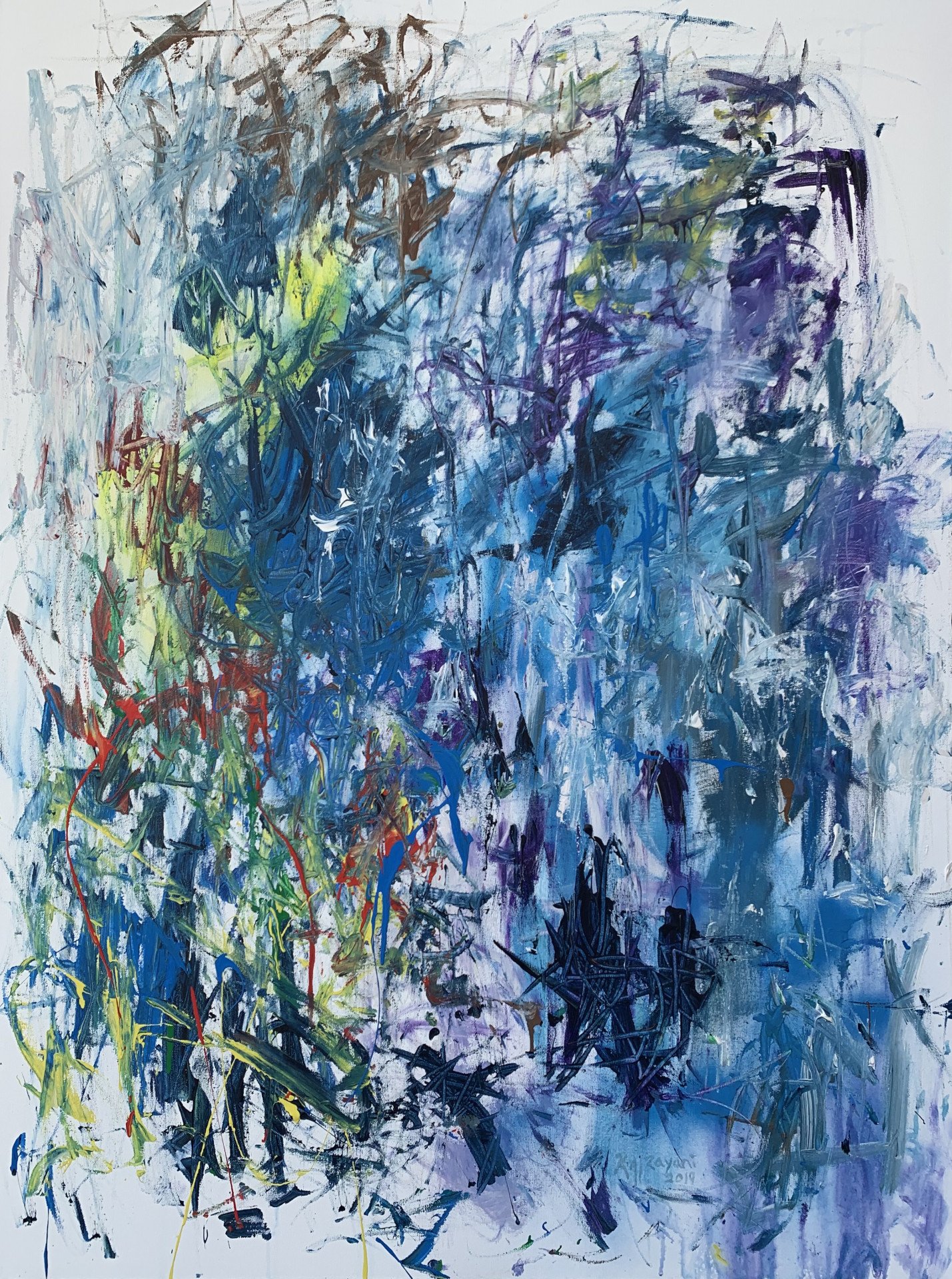 Bounce back Painting by Khalid Alzayani - Jose Art Gallery