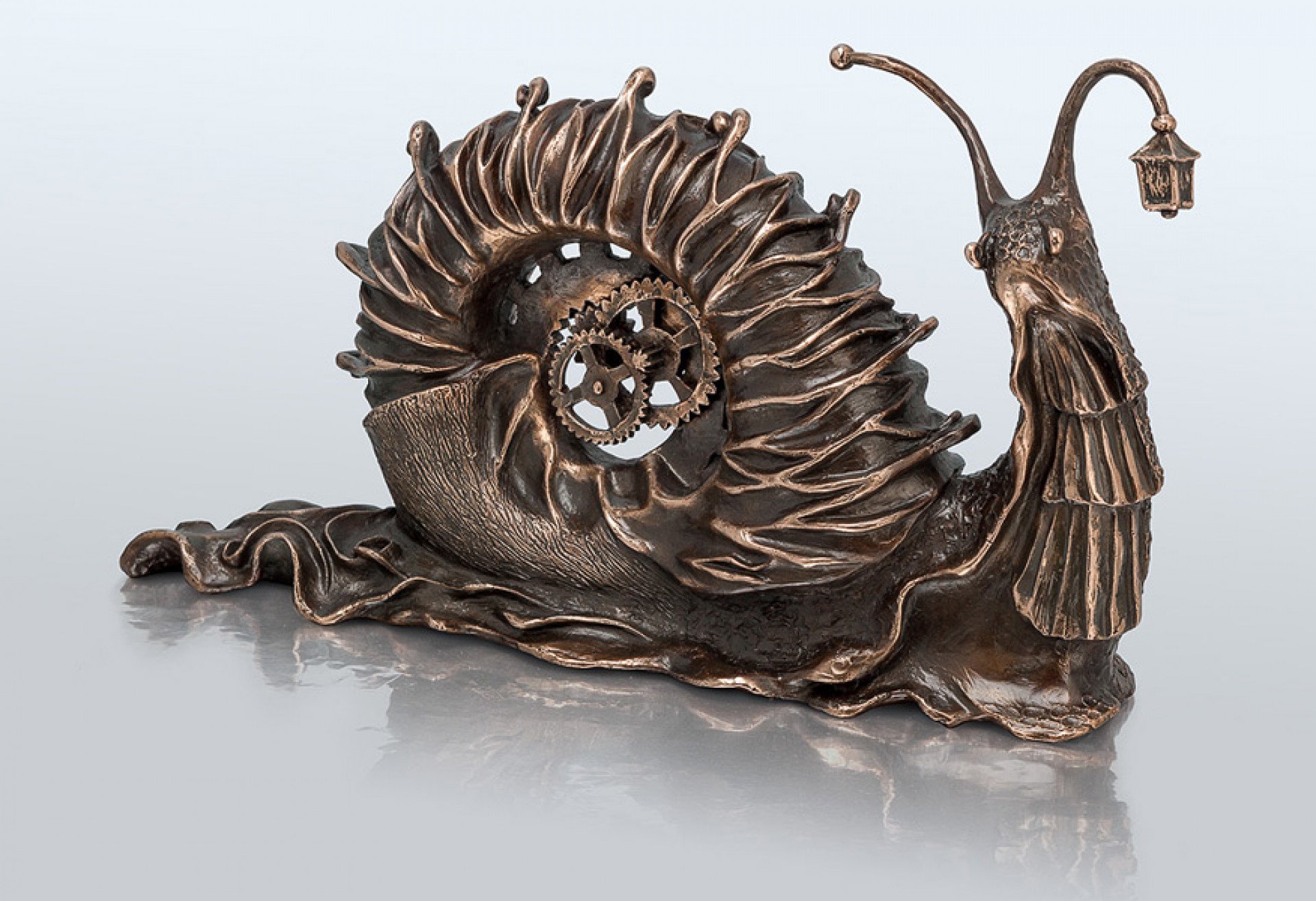 Snail of Time Sculpture - Tetiana Khmurynska