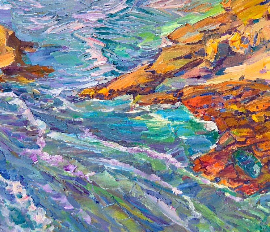 Bali - Incoming Tide Painting by Aleksandr Dubrovskyy