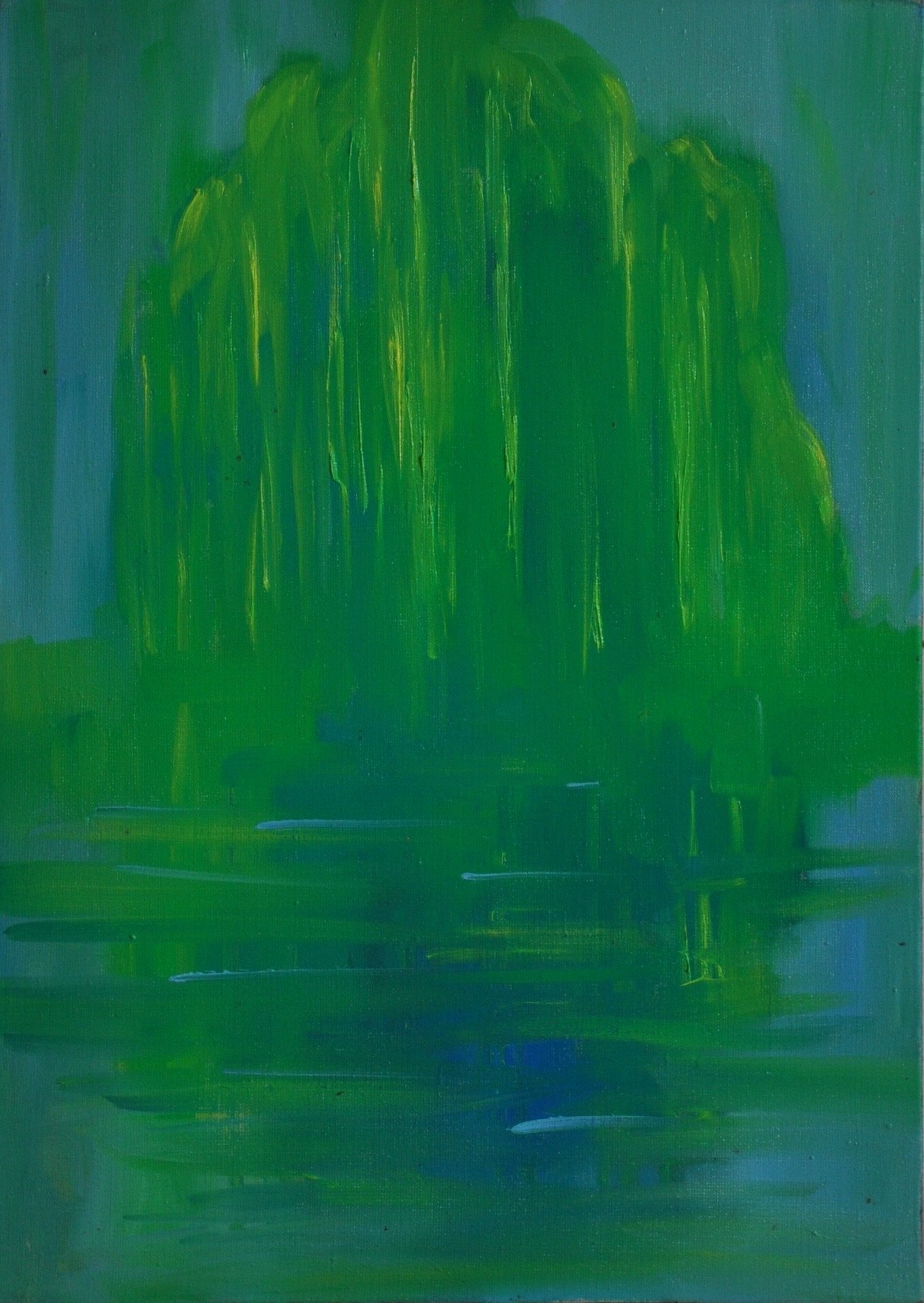 Willow. Day Painting by Lyubomyr Khudyak - Jose Art Gallery