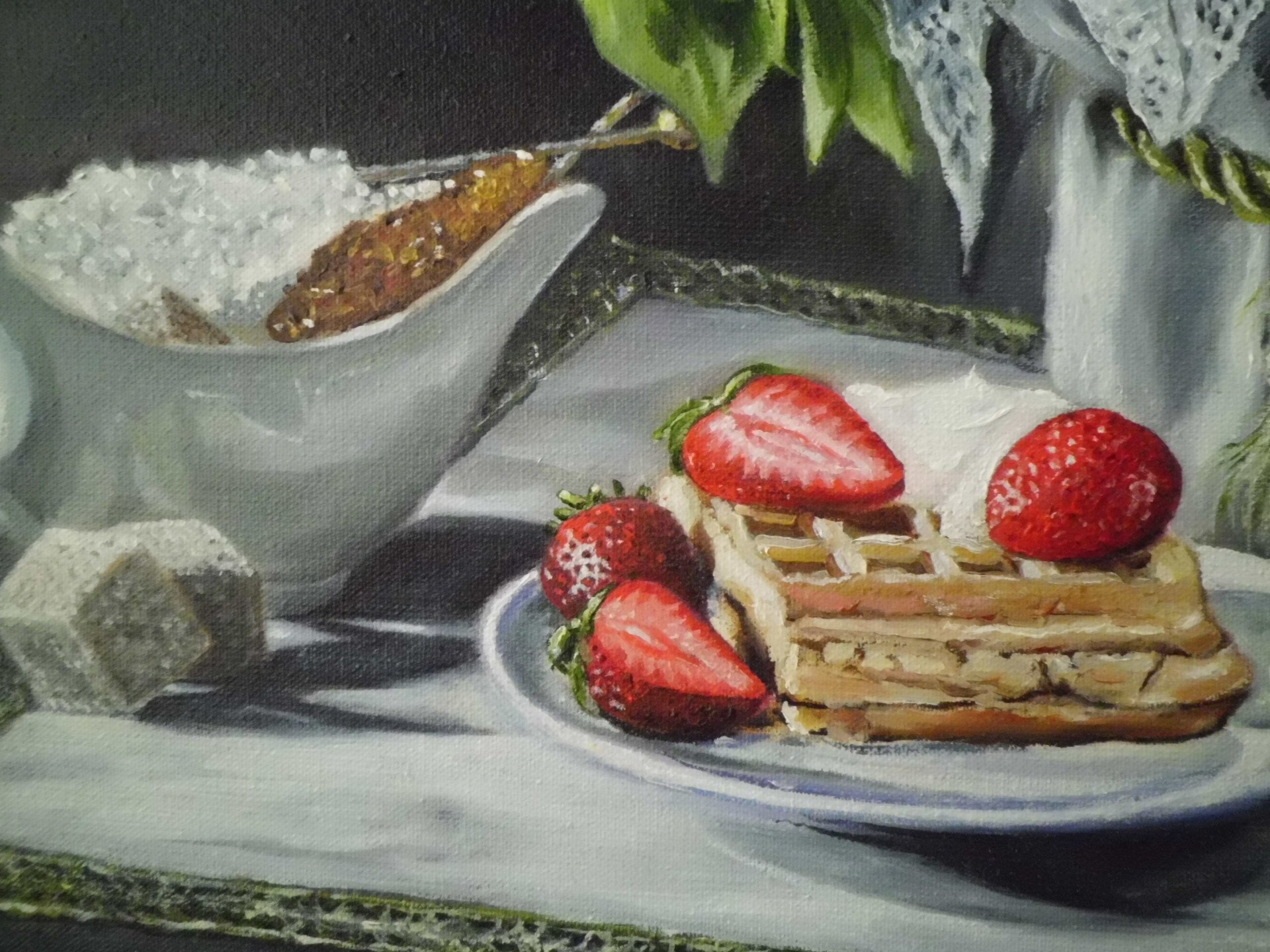 French still life Painting by Eduard Silenko - Jose Art Gallery