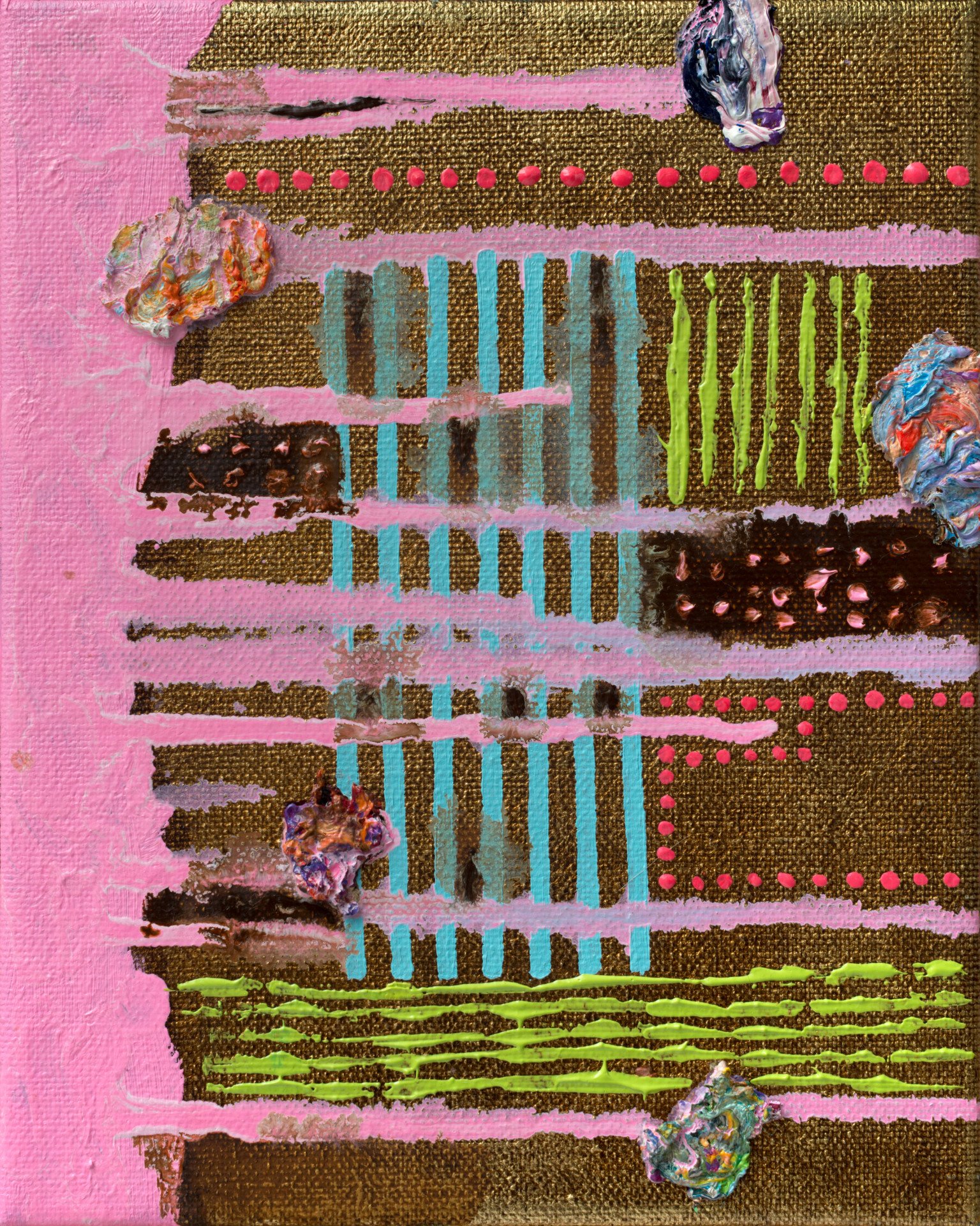 Abstract Composition Painting by Oleksandr Balbyshev