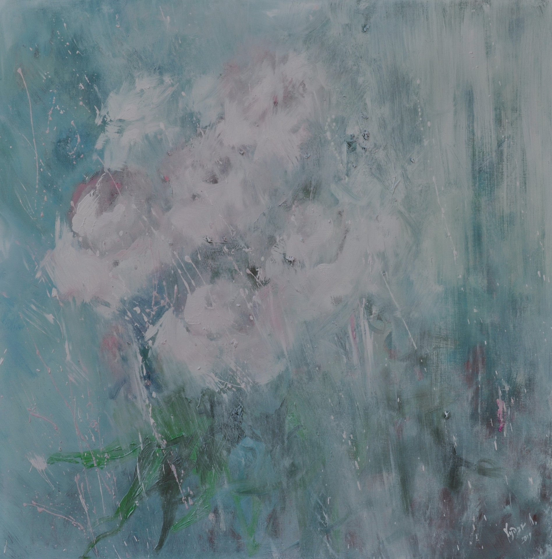 Spring Morning. Painting by Lyubomyr Khudyak