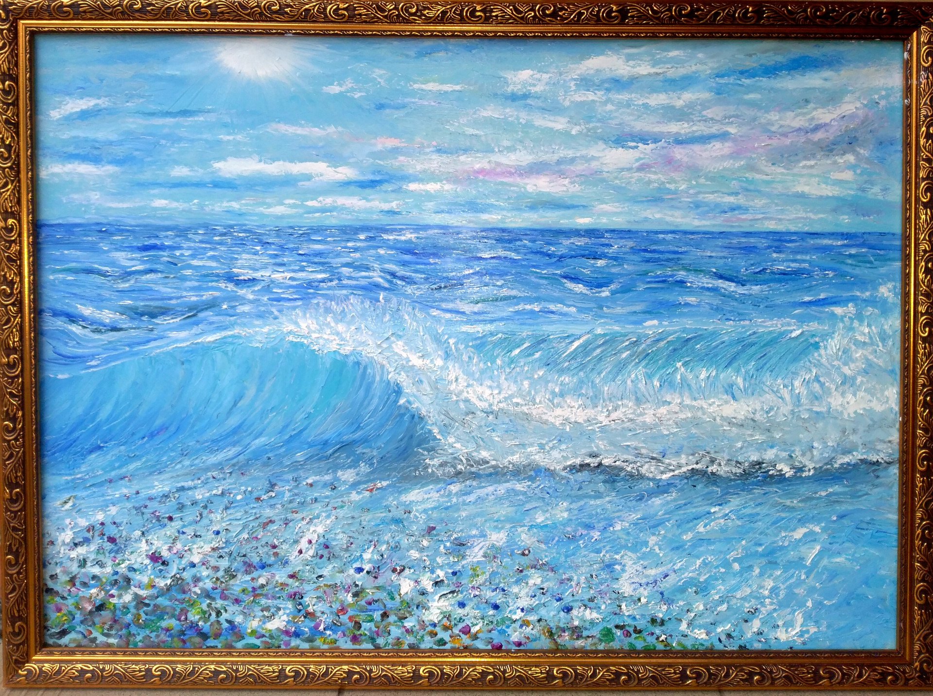 Breeze Namanak Painting by Vadim Fedoruk - Jose Art Gallery