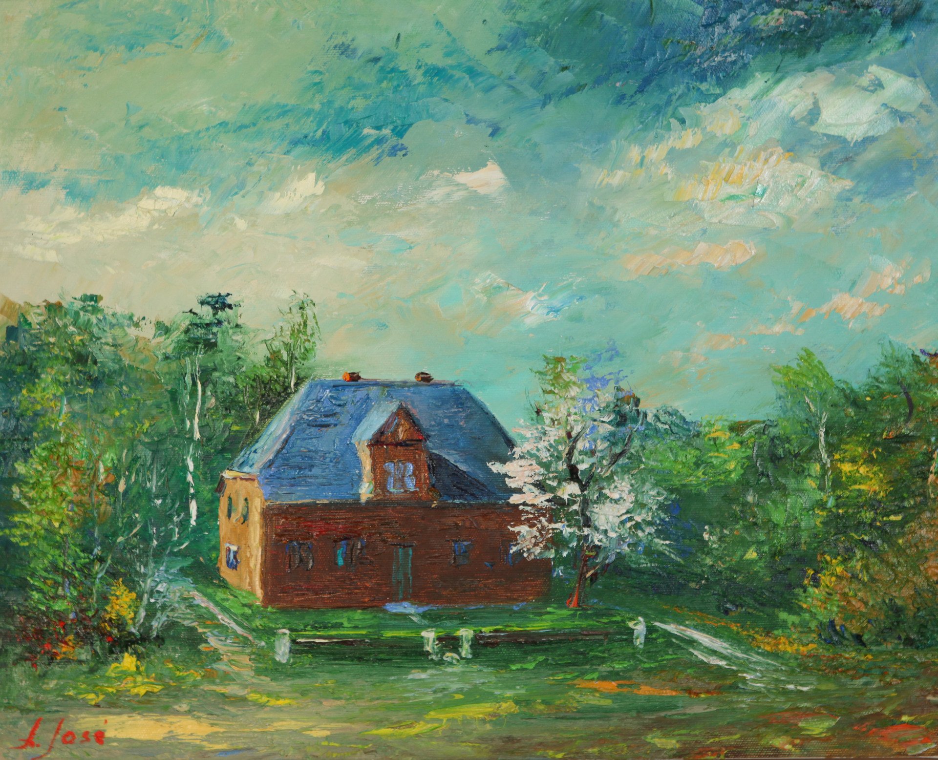 Spring Painting by Alexander Jose - Jose Art Gallery