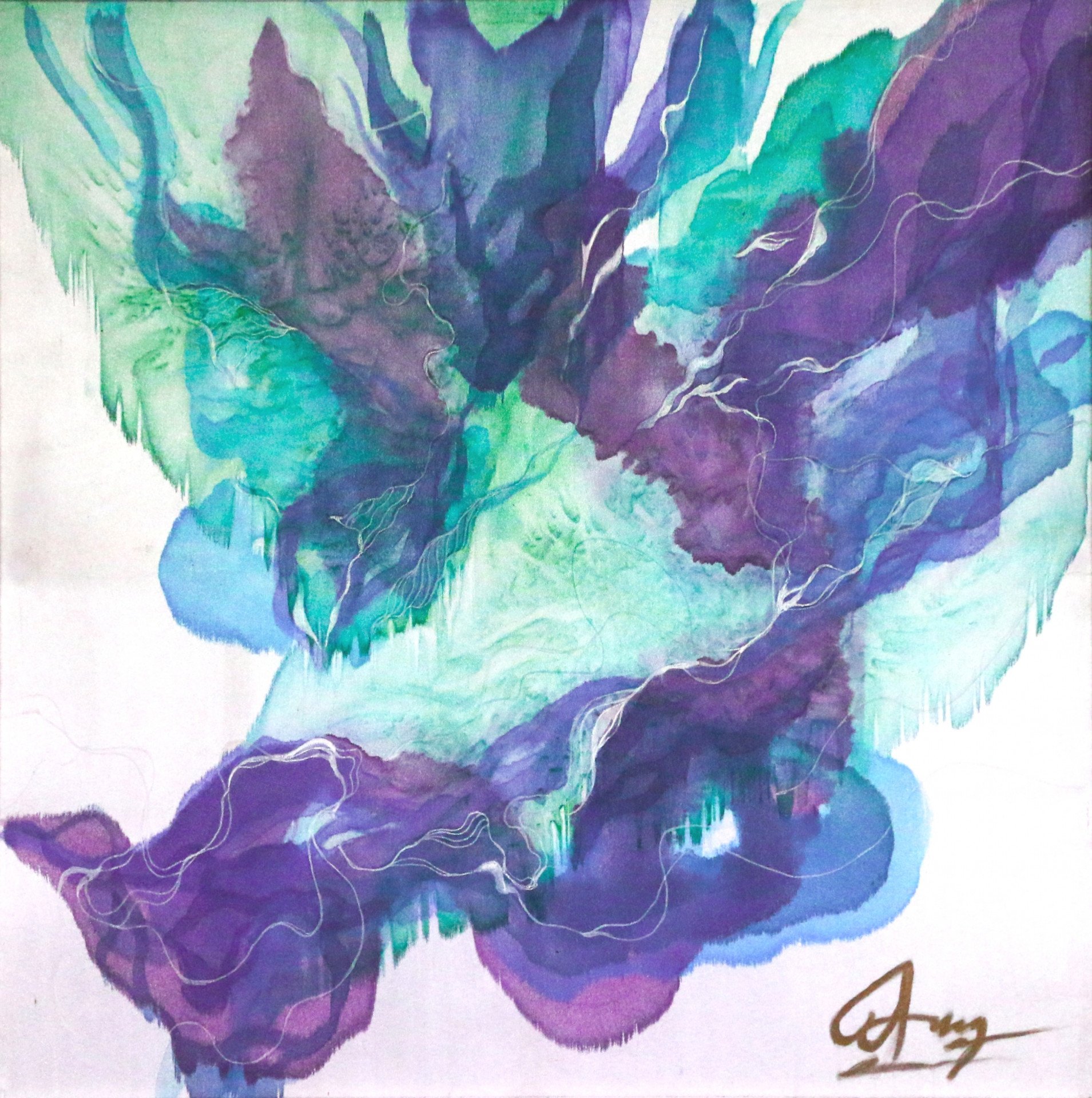 Wave of Emotions Painting by Angga Pratama