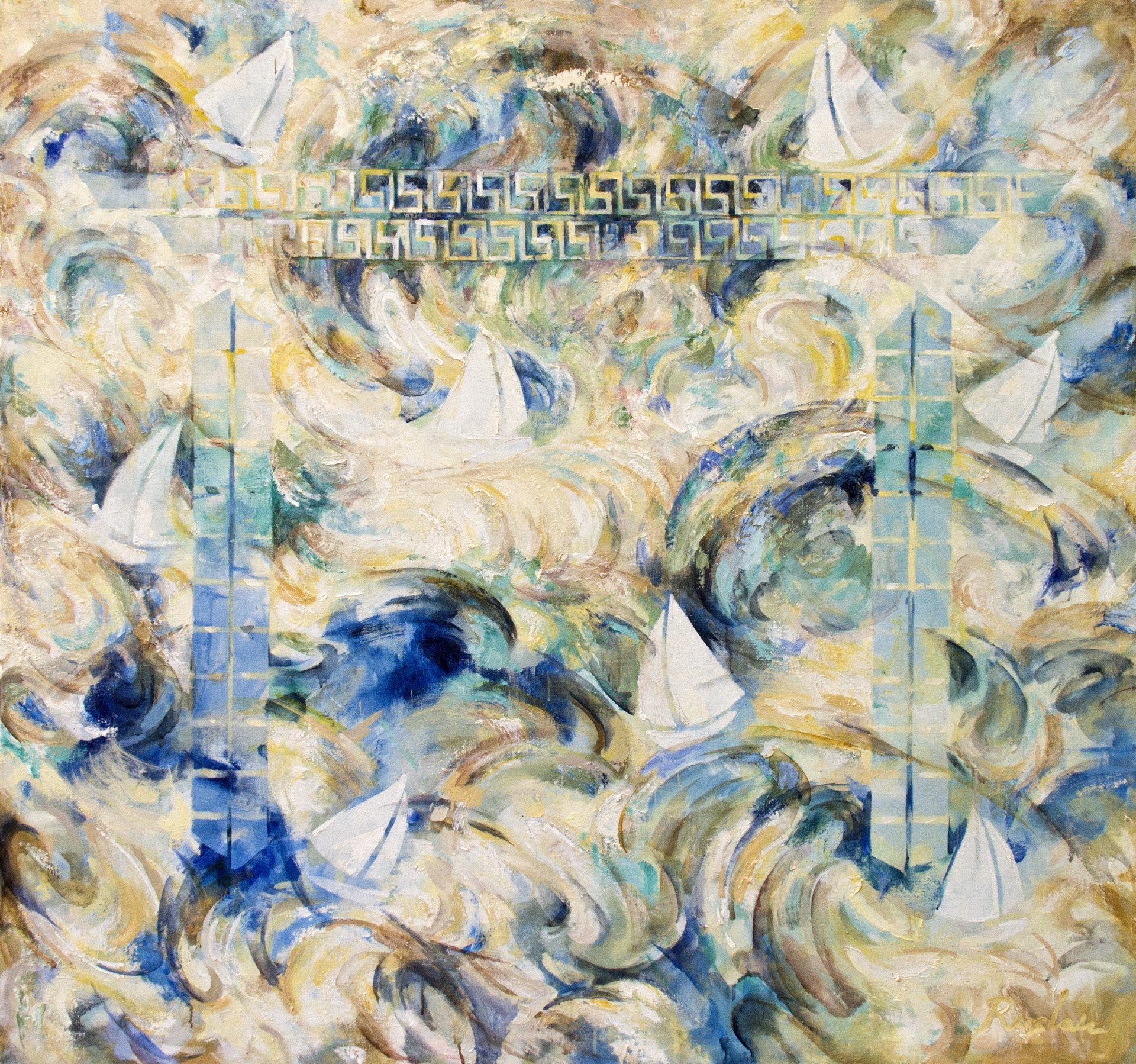 Water Gate Painting by ruslan pushkash - Jose Art Gallery