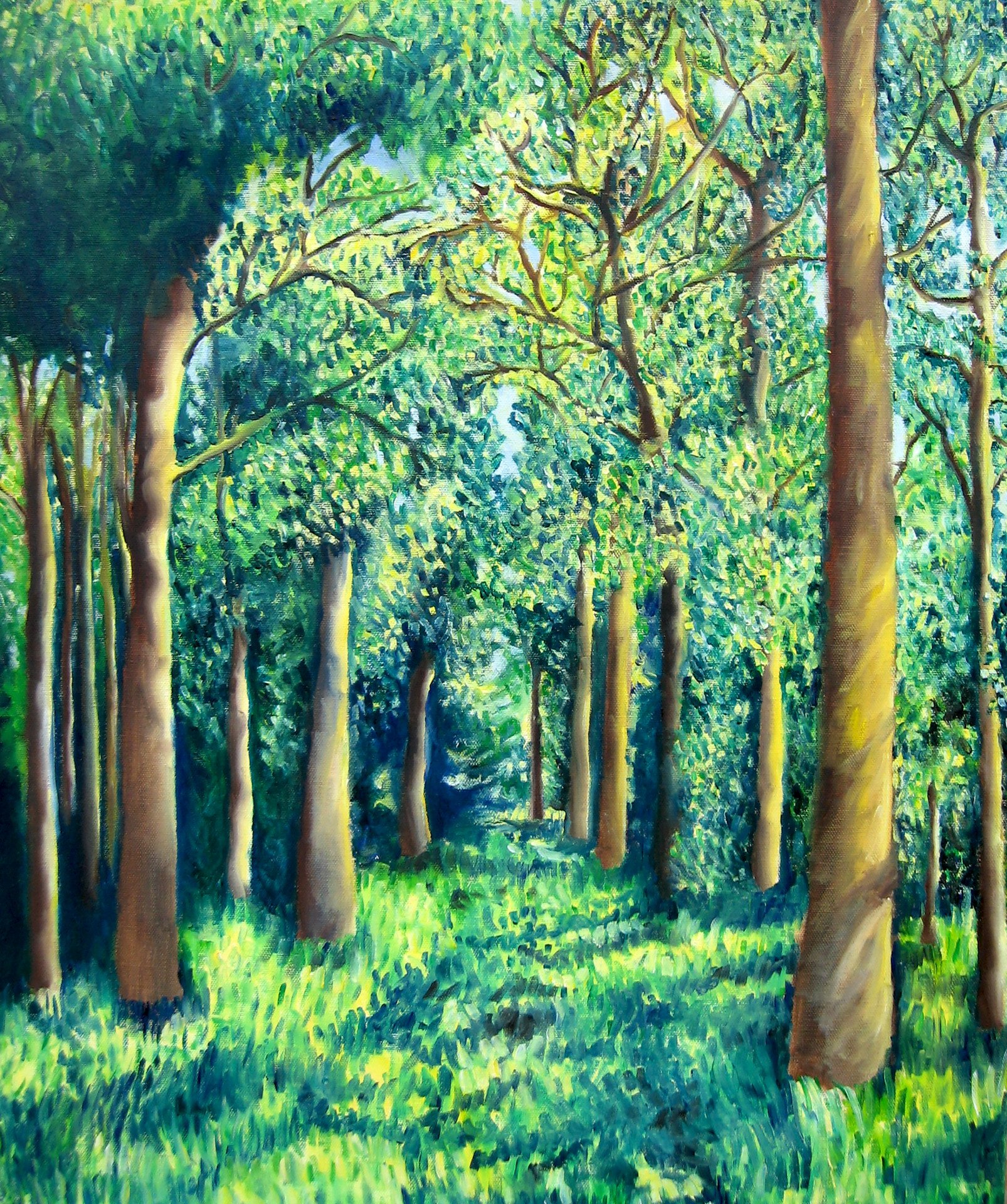 Pathway to Light Painting by Katie Gray - Jose Art Gallery