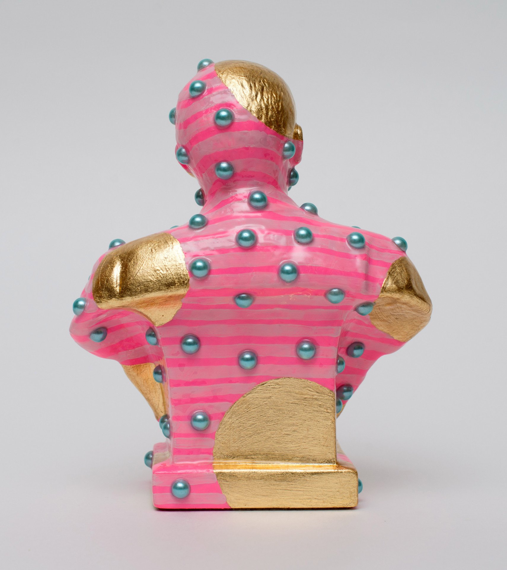 GOLD AND PINK Sculpture - Oleksandr Balbyshev - Jose Art Gallery