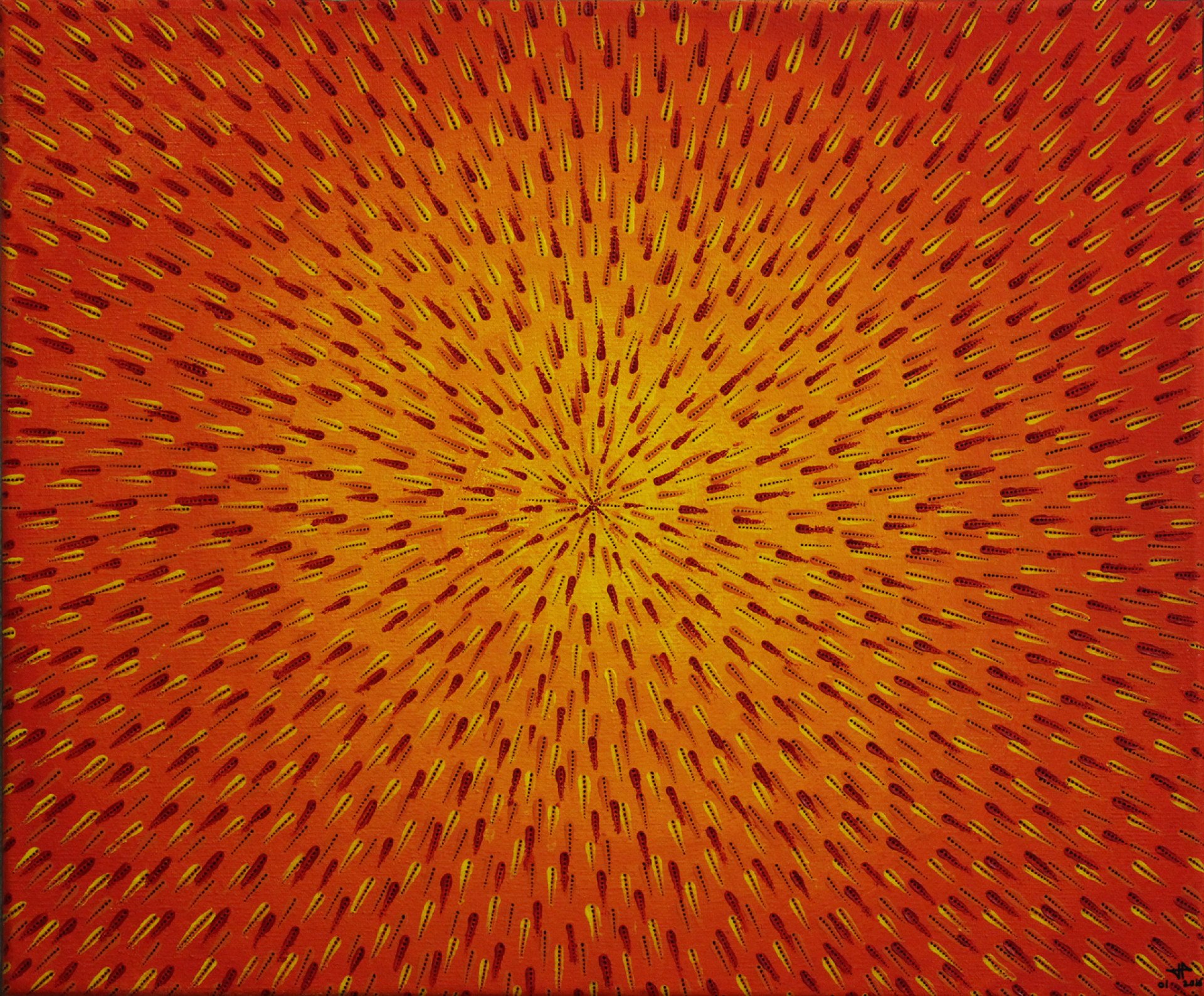 Spark Painting by Jonathan Pradillon - Jose Art Gallery