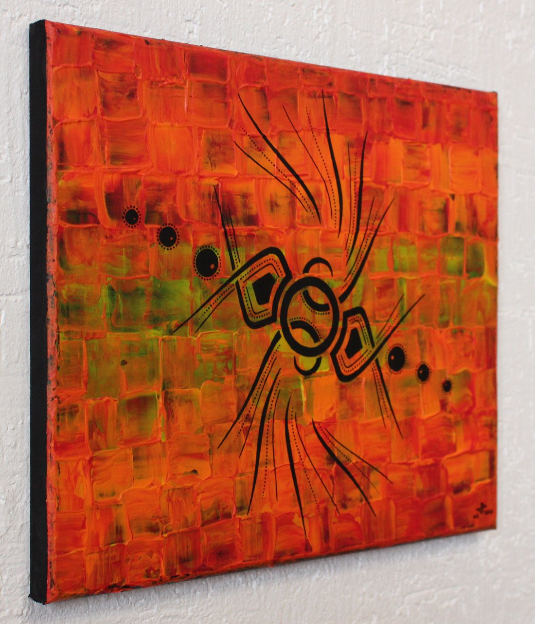 Satellite Painting by Jonathan Pradillon - Jose Art Gallery