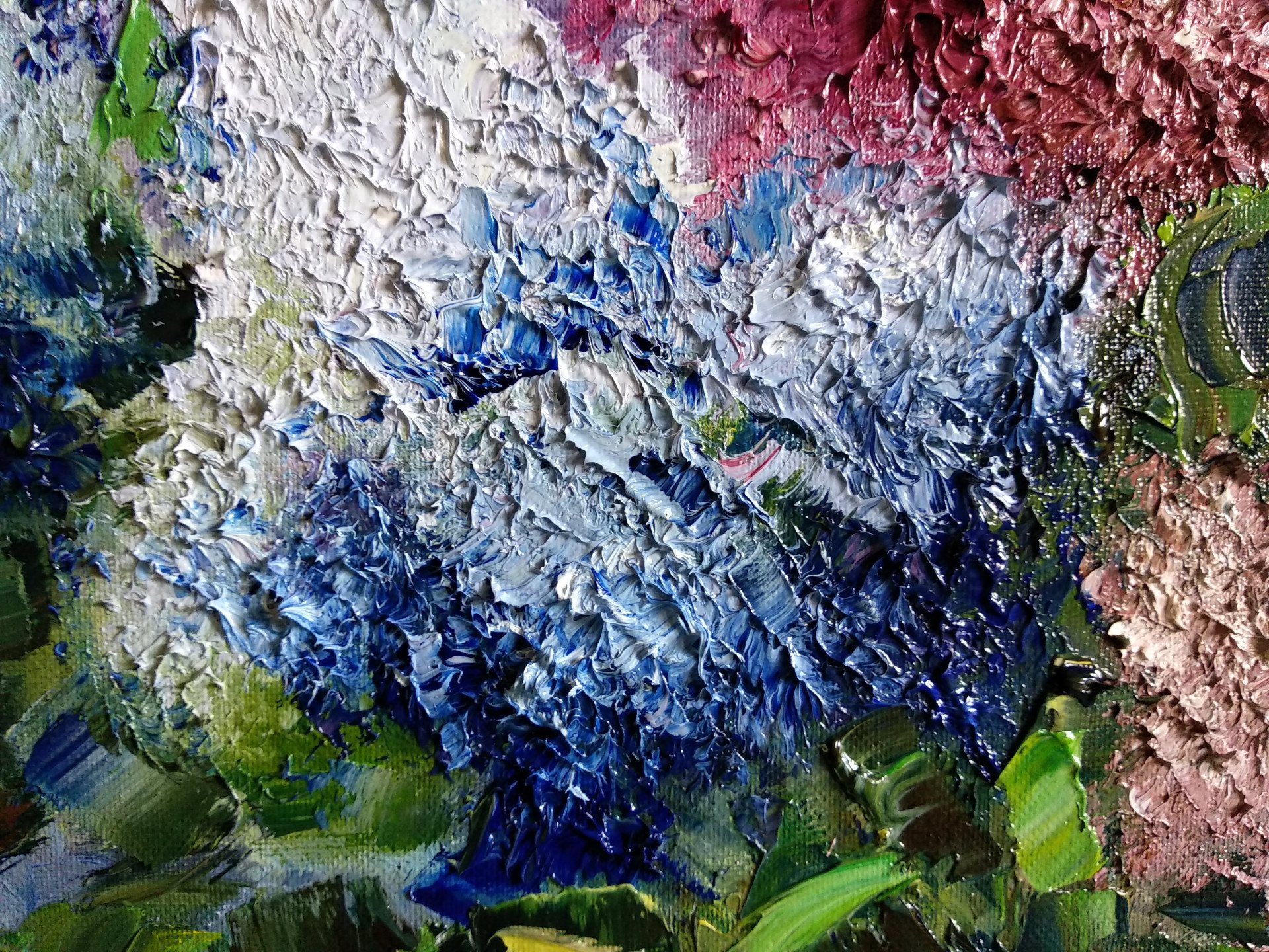 Lilac bouquet First love Painting by Anastasia Arsenova