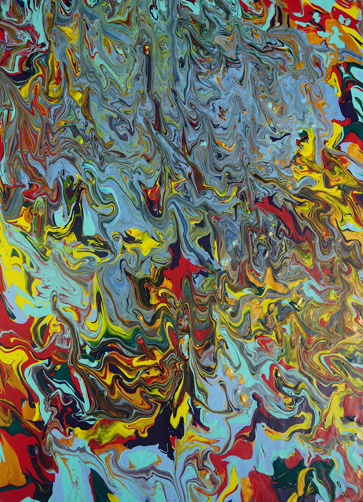 The Valley Painting by Alessia Camoirano Bruges