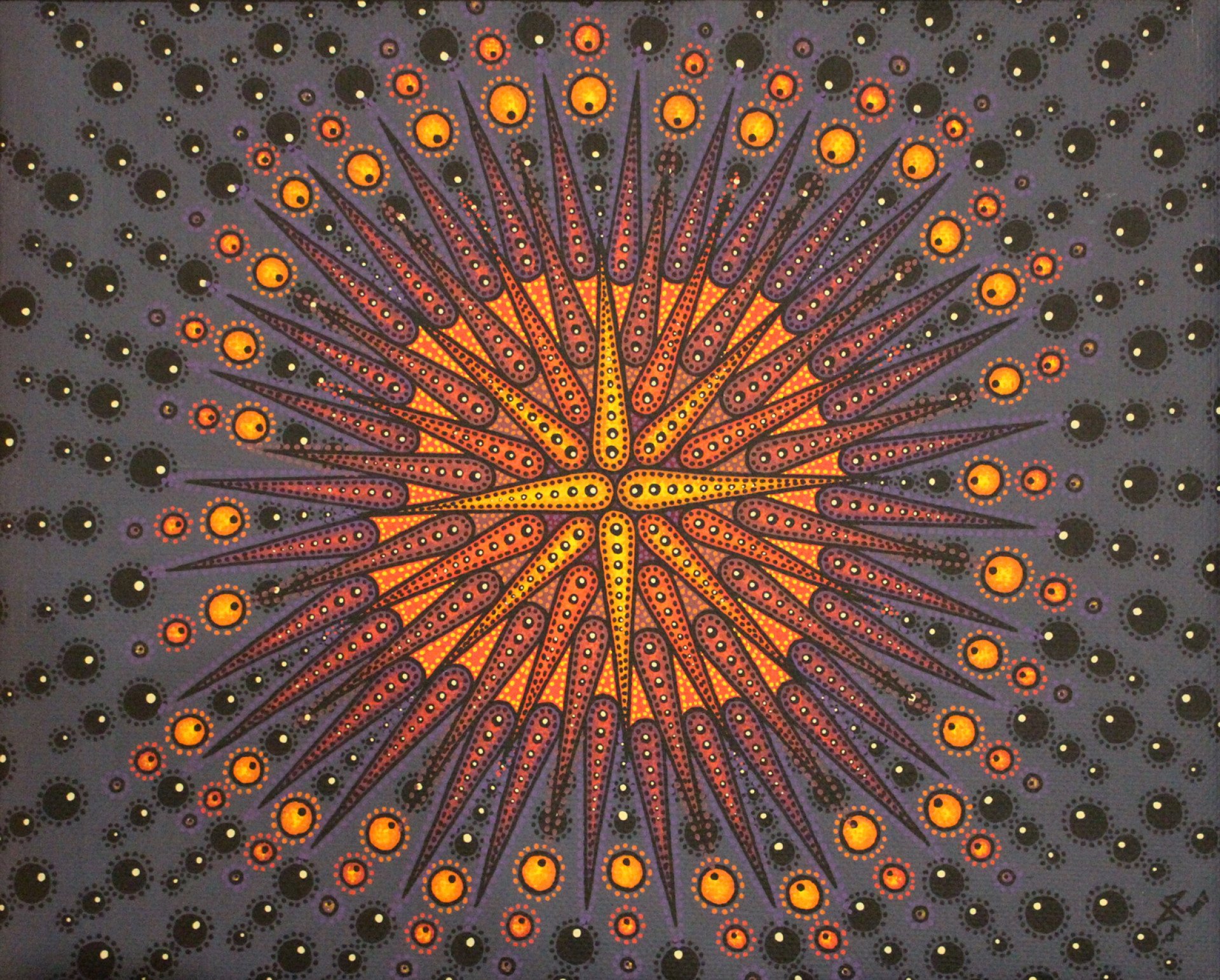 Compass Painting by Jonathan Pradillon - Jose Art Gallery