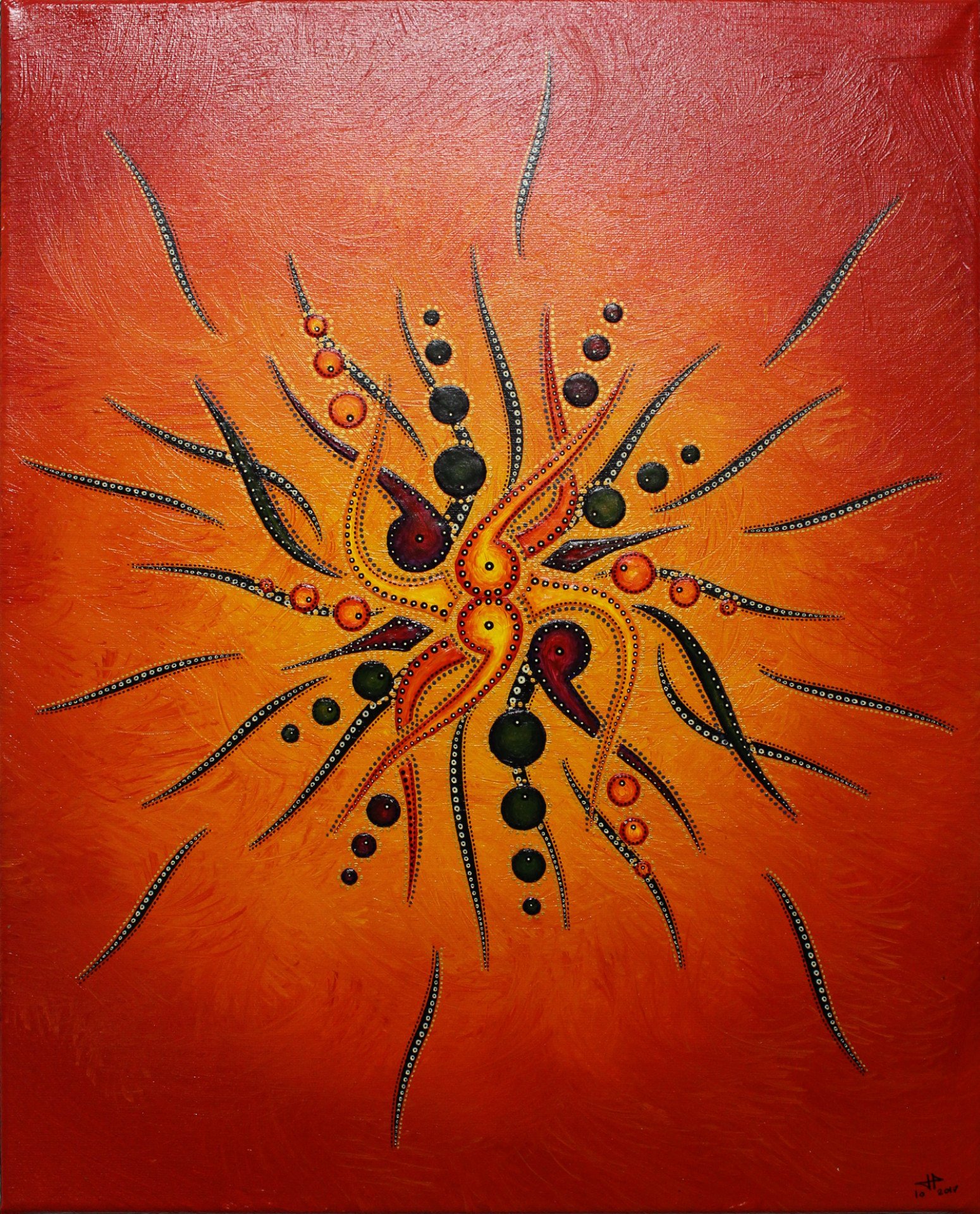 Verso Painting by Jonathan Pradillon - Jose Art Gallery