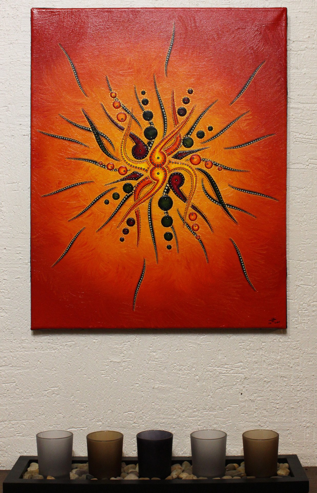 Verso Painting by Jonathan Pradillon - Jose Art Gallery