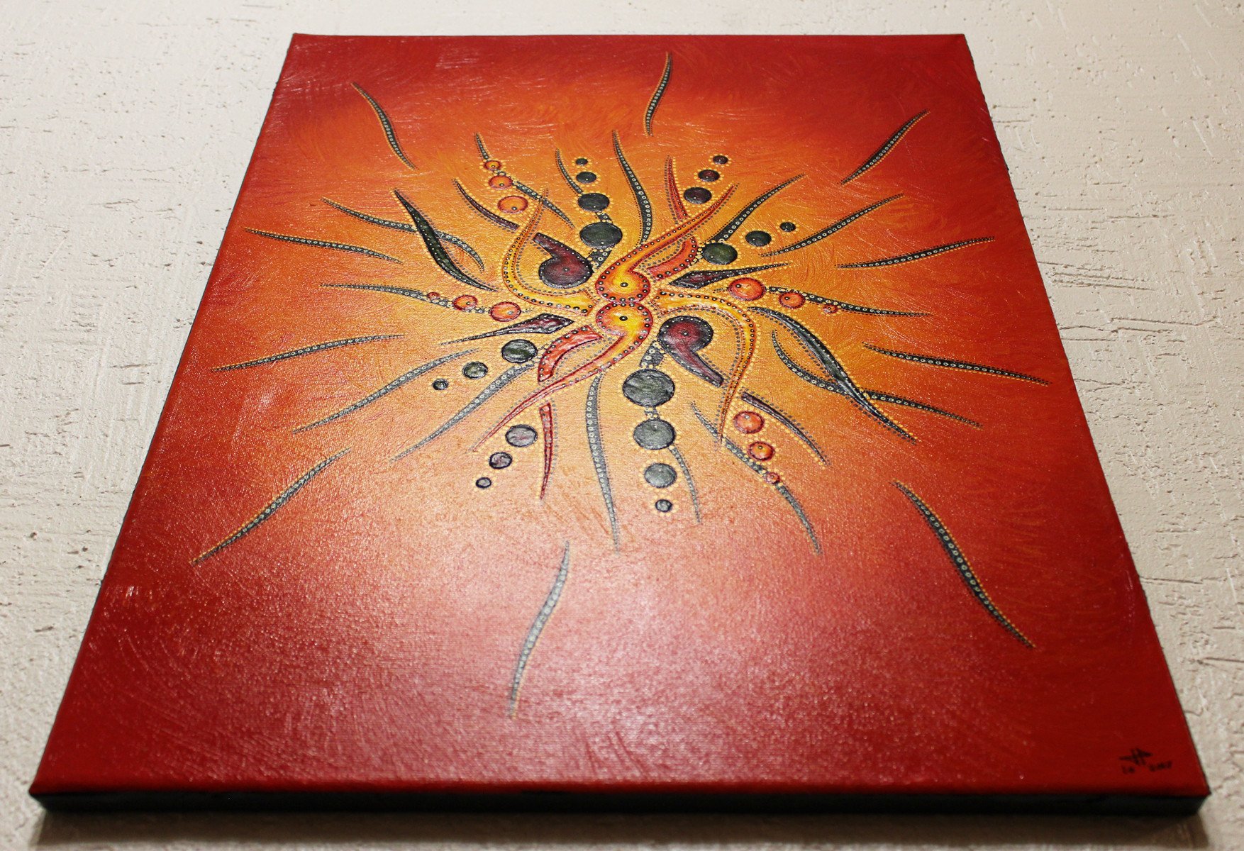 Verso Painting by Jonathan Pradillon - Jose Art Gallery