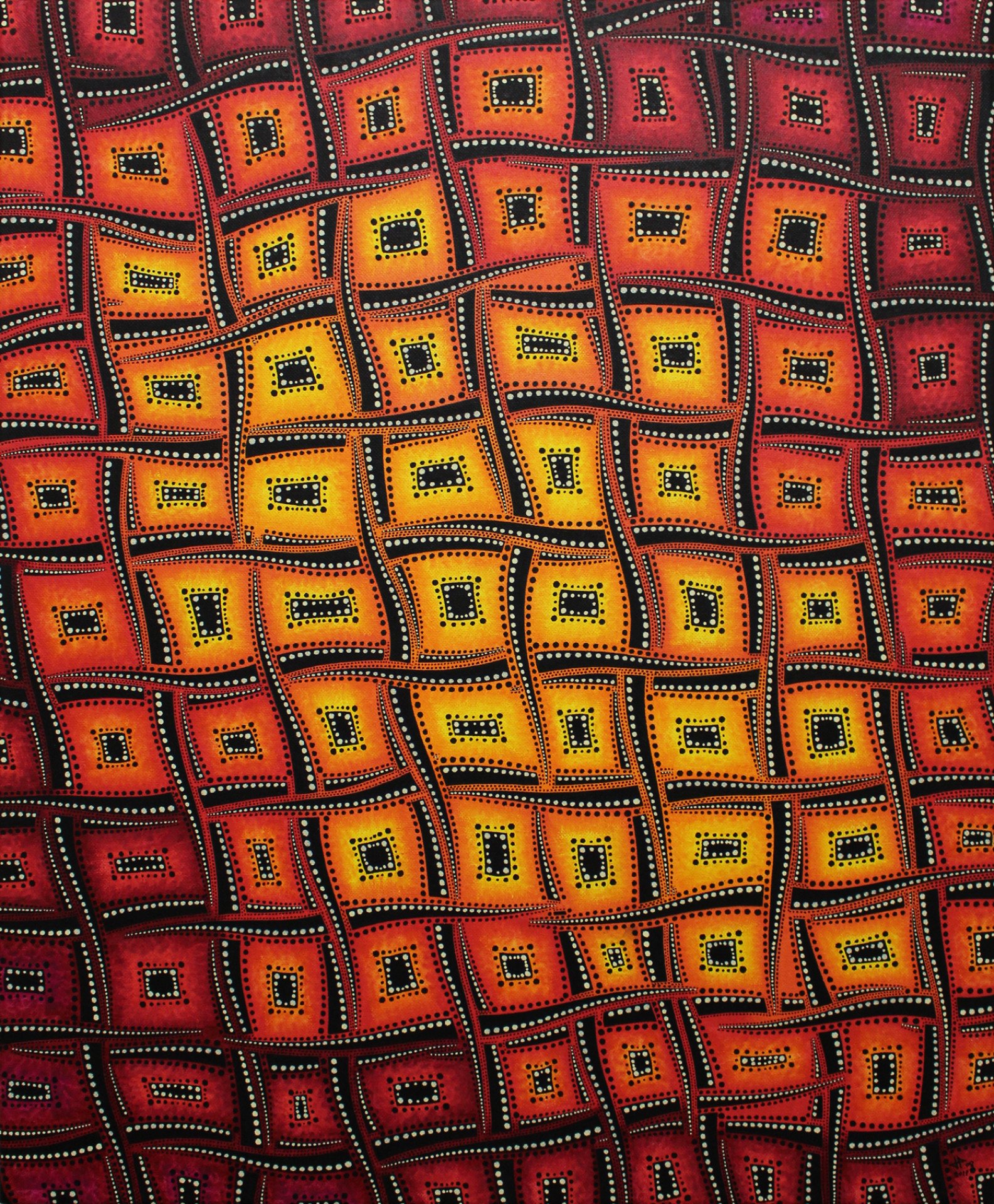 Flamboyant color movements Painting by Jonathan Pradillon