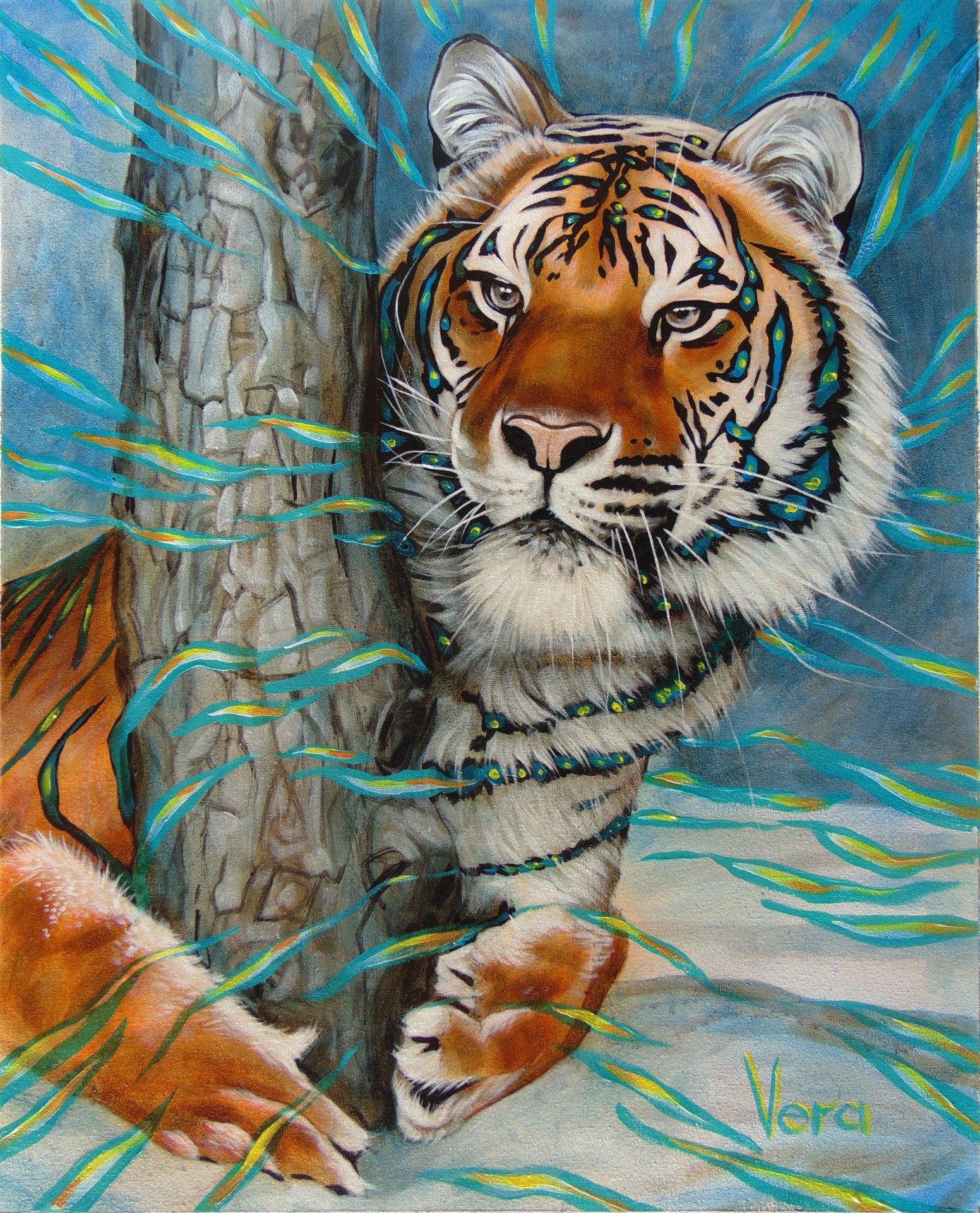 Pretty boy Painting by Sergey I Vera - Jose Art Gallery