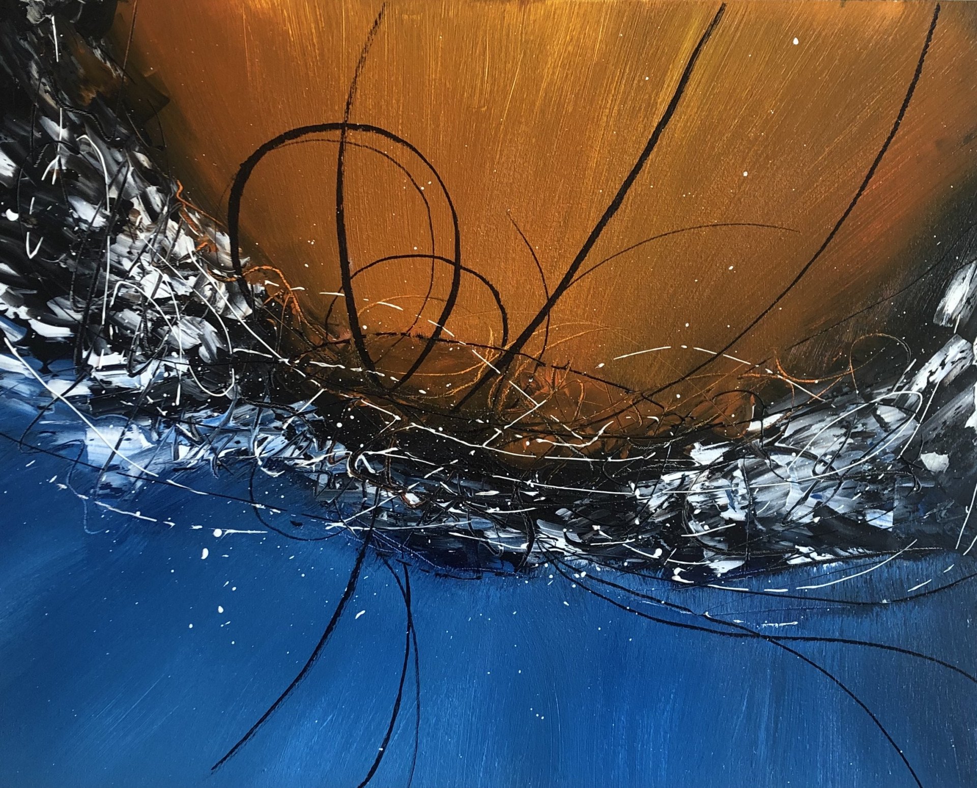 Invasion Painting by Anastasya Gumenyuk - Jose Art Gallery