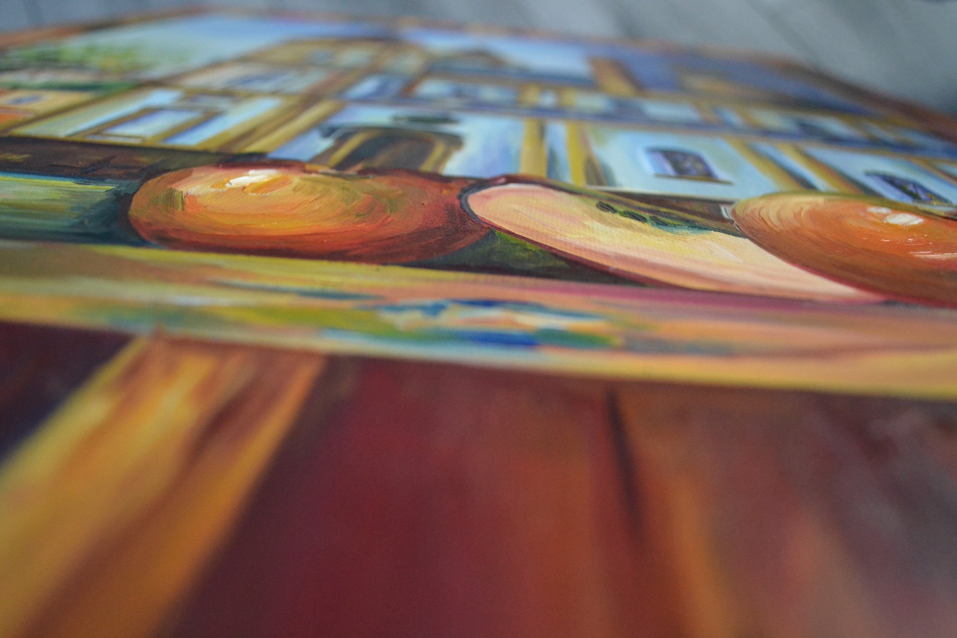 Staging Painting by Khrystyna Byk - Jose Art Gallery