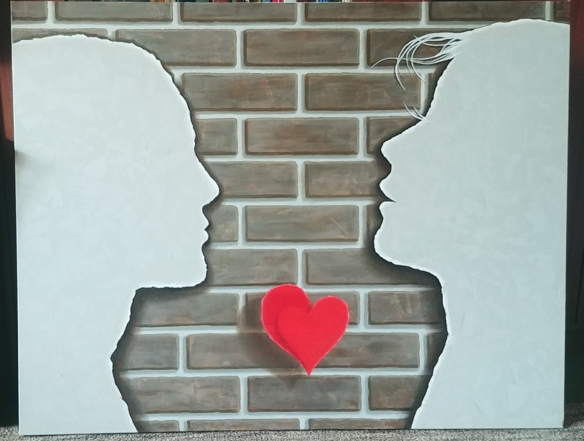 Profile Painting by Diana Nagorna - Jose Art Gallery