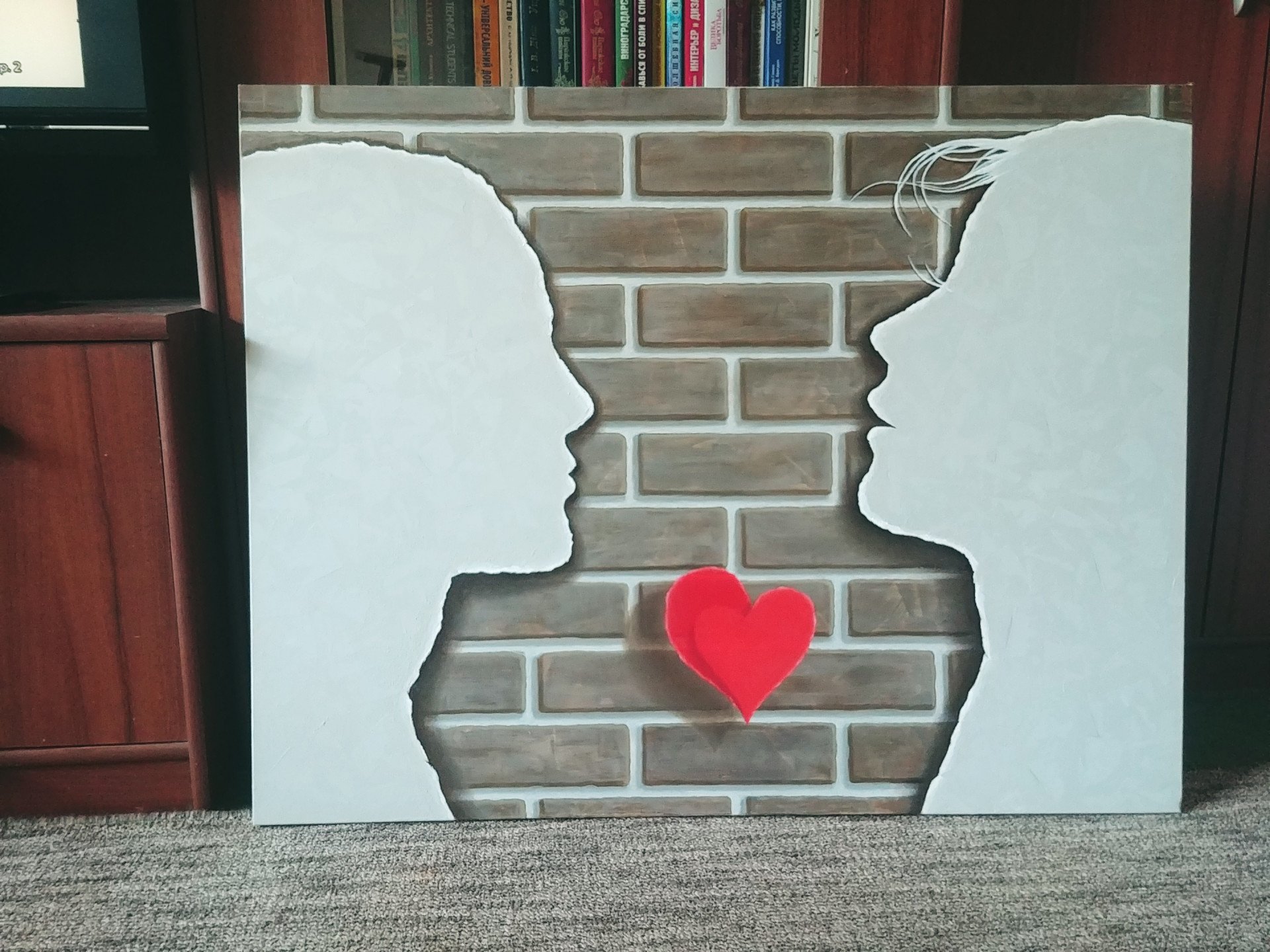 Profile Painting by Diana Nagorna - Jose Art Gallery