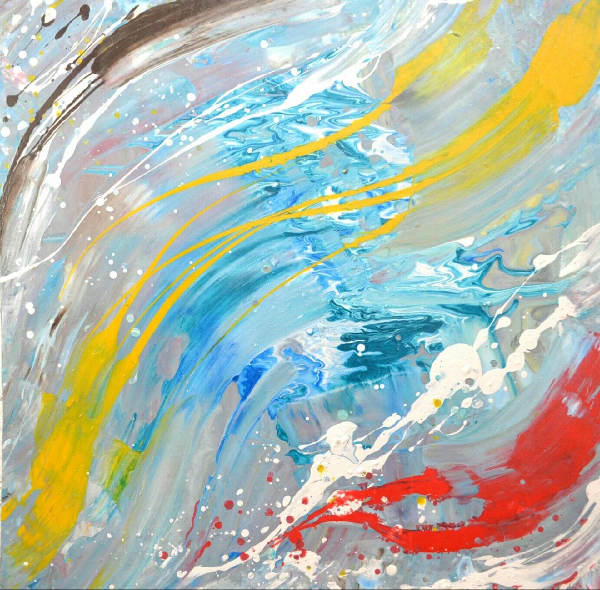 Dynamics /2019 Painting by Petro Osipov - Jose Art Gallery